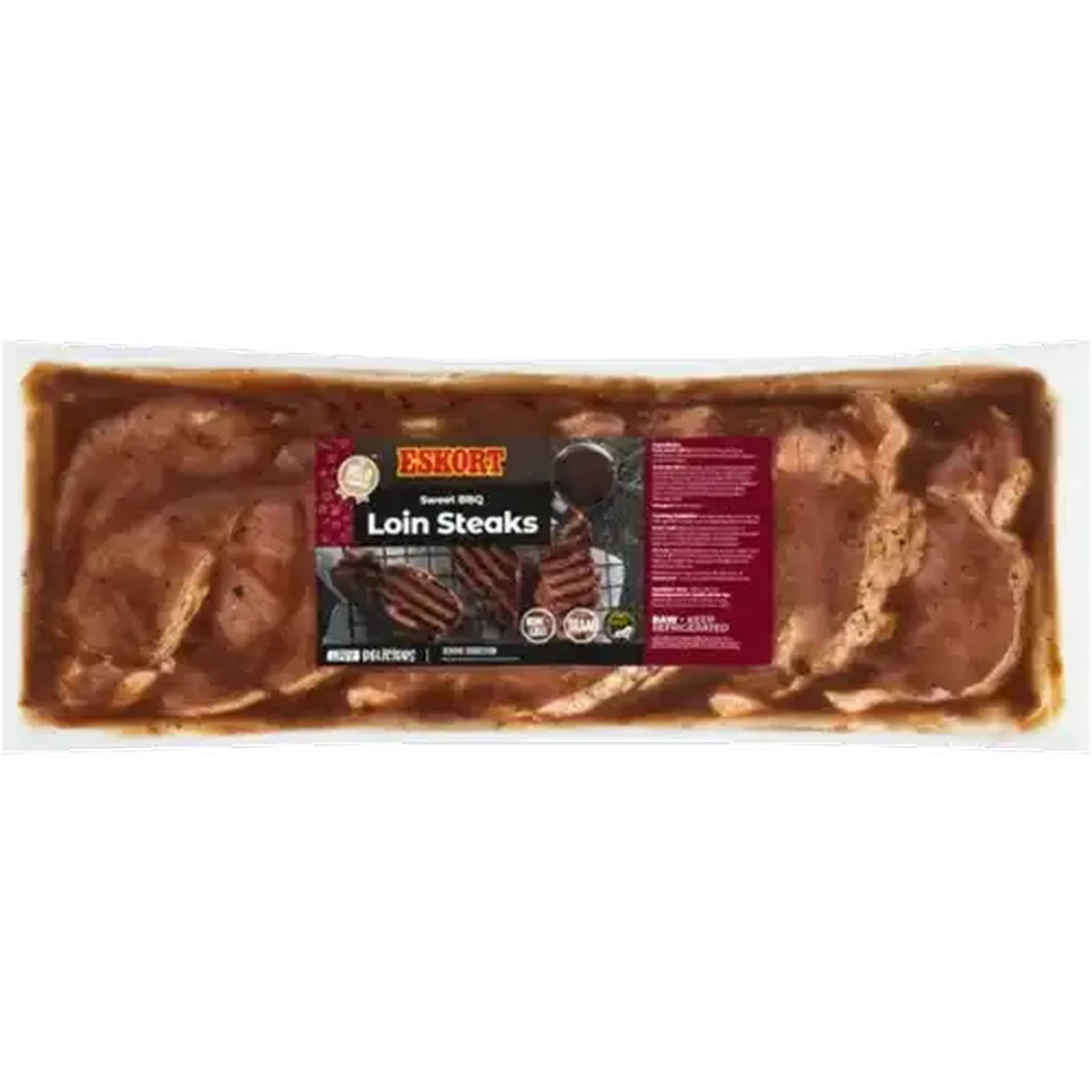 Checkers Sixty60 | Eskort Sweet BBQ Pork Loin Steaks Per kg