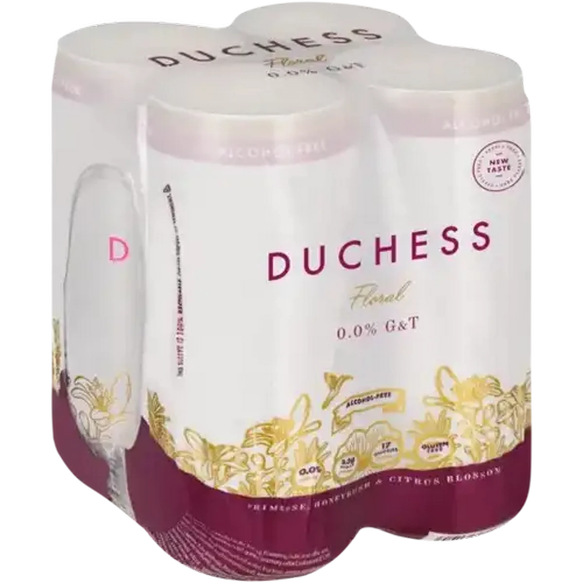 Checkers Sixty60 | Duchess Floral Alcohol Free Gin & Tonic Cans 4 x 300ml