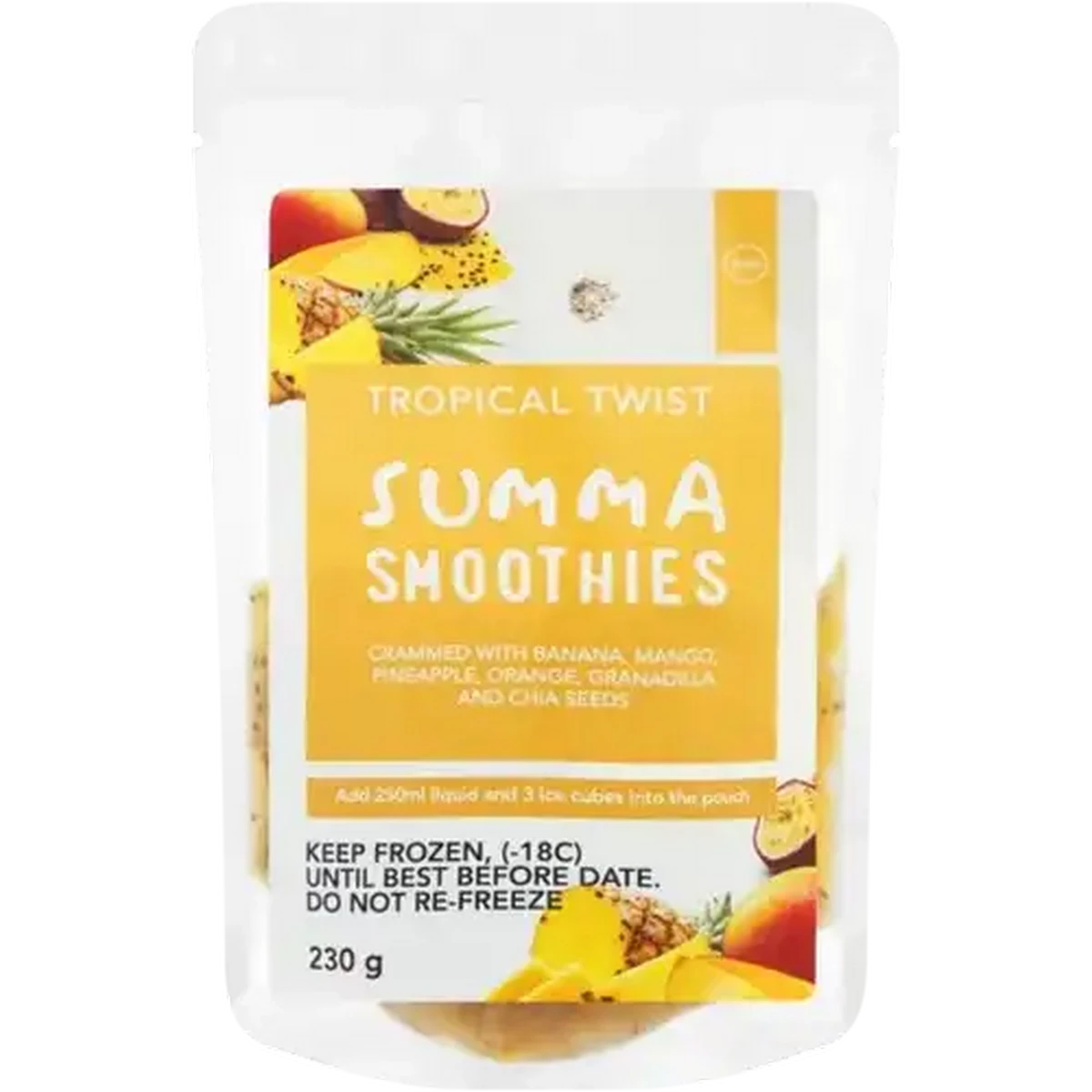 Checkers Sixty60 | Summa Foods Tropical Twist Frozen Smoothie 230g