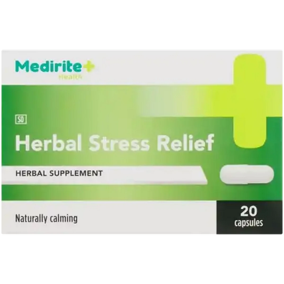 Checkers Sixty60 | Medirite Herbal Stress Relief Capsules 20 Pack
