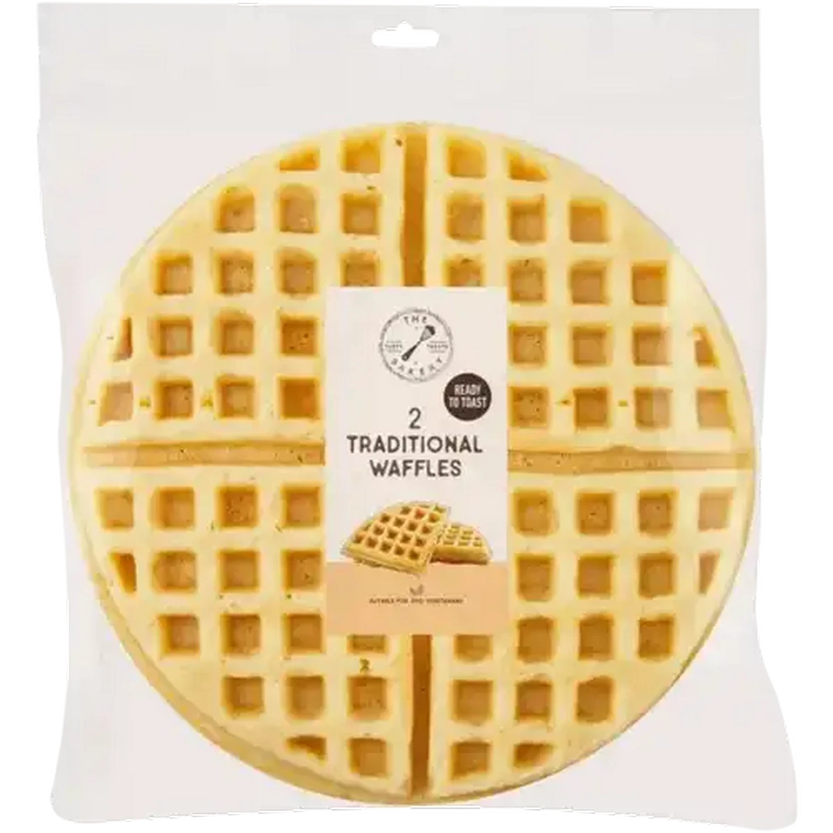 Checkers Sixty60 | The Bakery Traditional Round Waffles 2 Pack