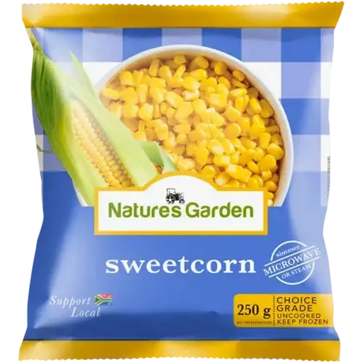 Checkers Sixty60 | Nature's Garden Frozen Sweetcorn 250g