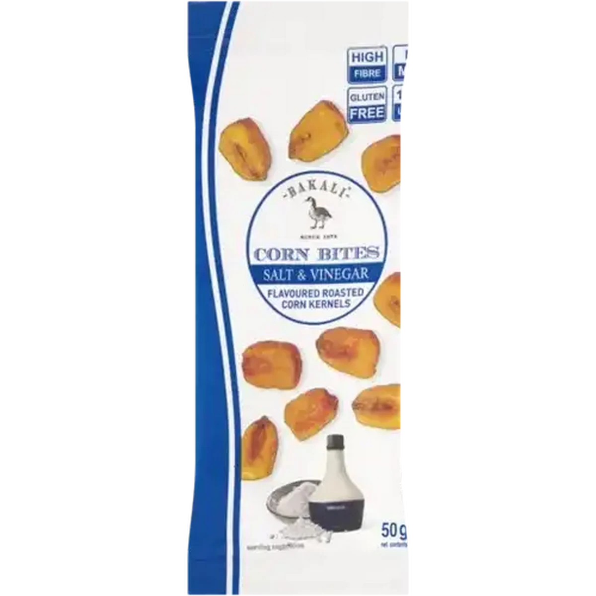Checkers Sixty60 | Bakali Salt & Vinegar Flavoured Corn Bites 50g
