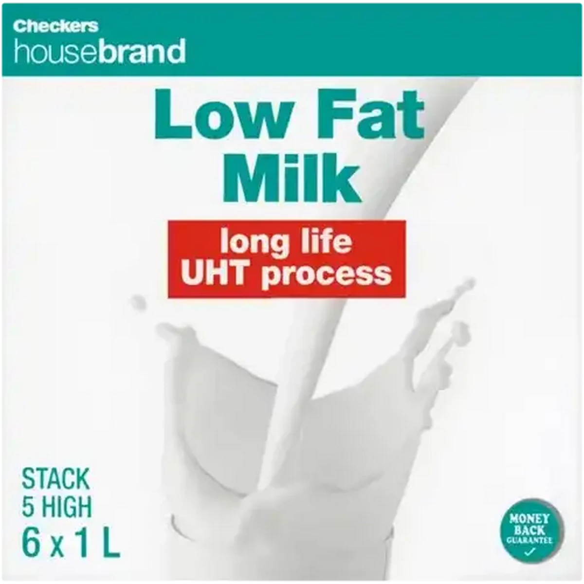 Checkers Sixty60 | Checkers Housebrand Long Life Low Fat Milk 6 x 1L