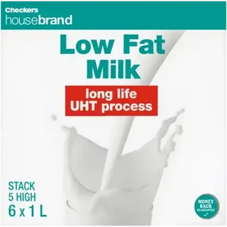 Checkers Sixty60 | Dewfresh UHT Long Life Skimmed Milk 6 x 1L