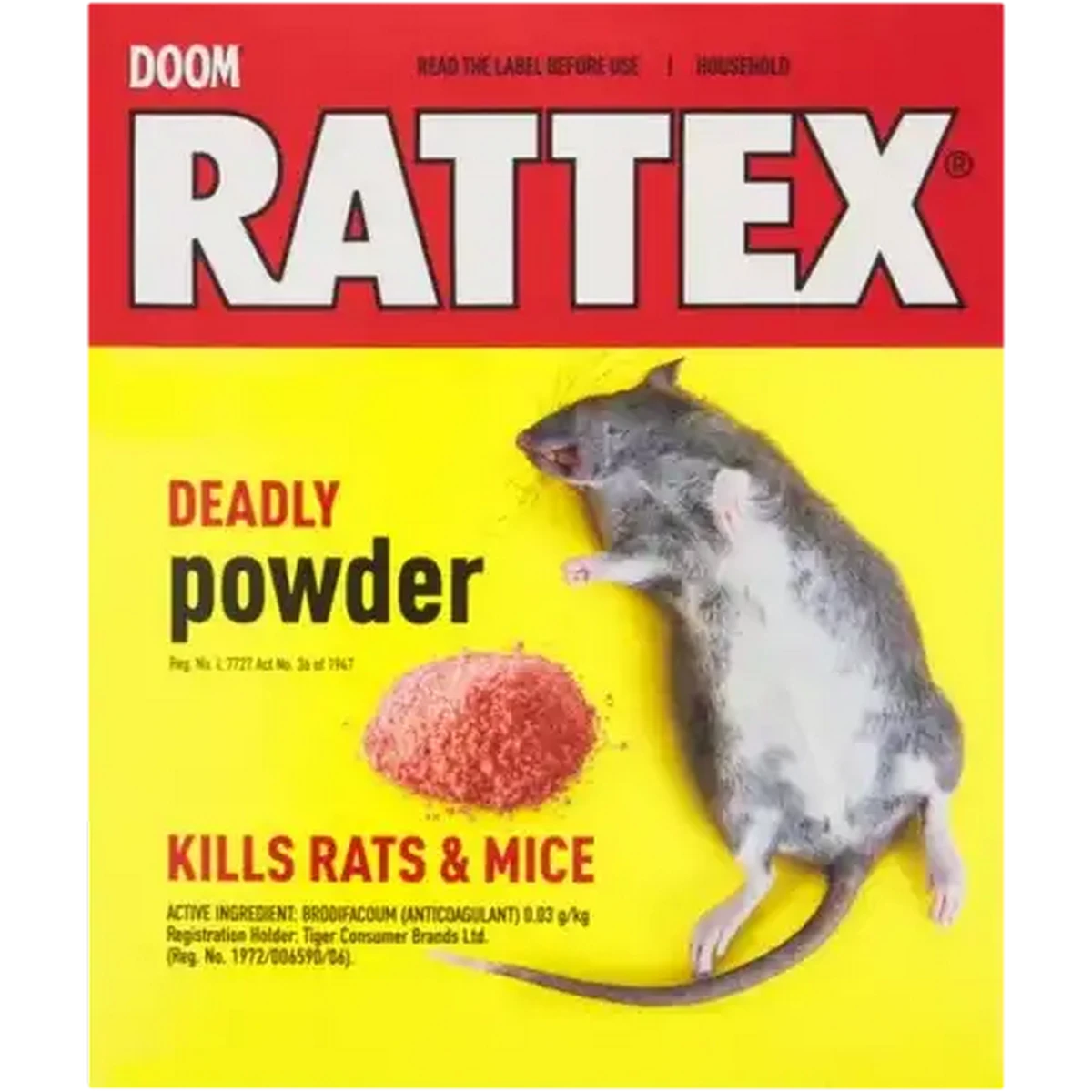 Checkers Sixty60 | DOOM Rattex Deadly Powder 100g