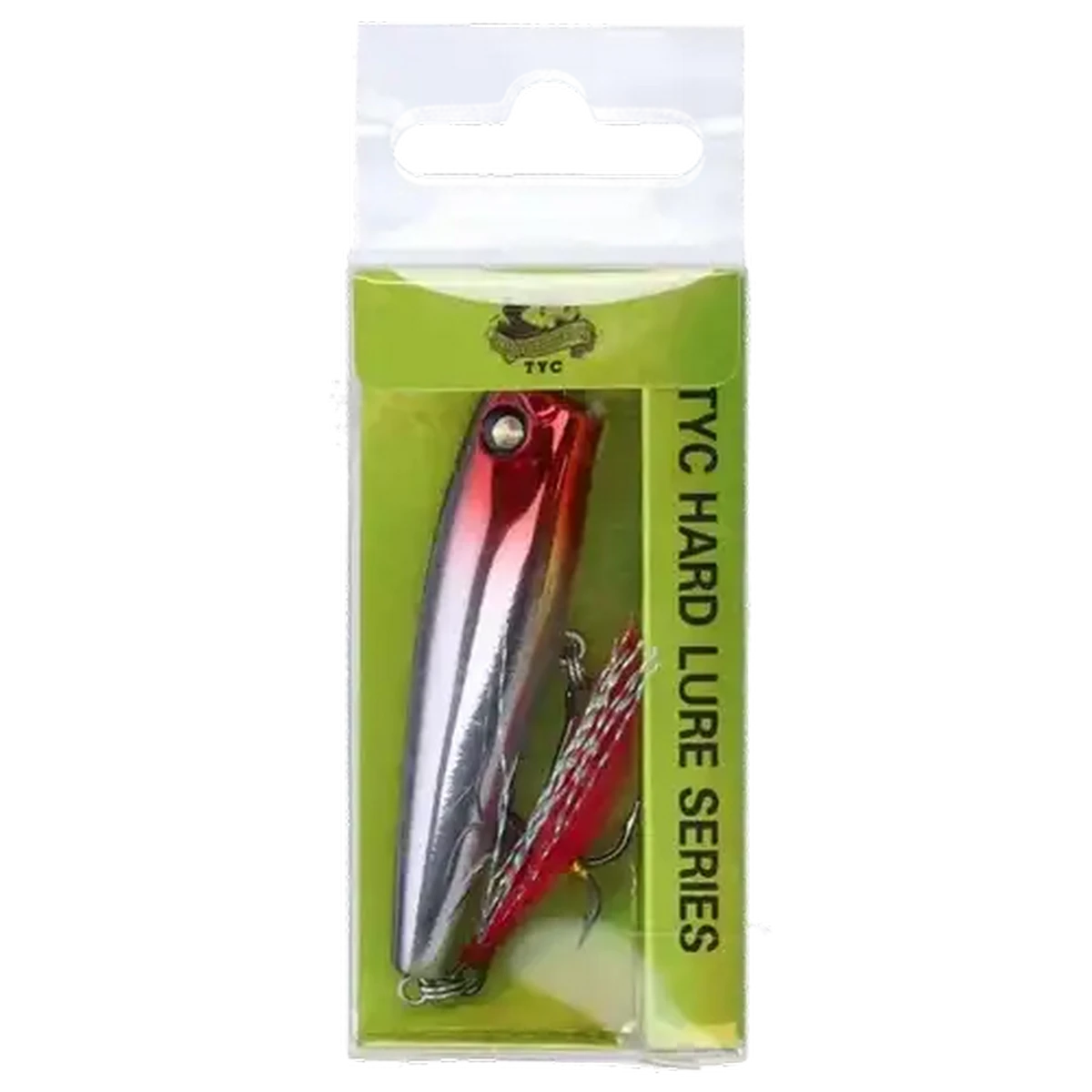 Checkers Sixty60 | TYC Red & Silver Nitro Popper Lure