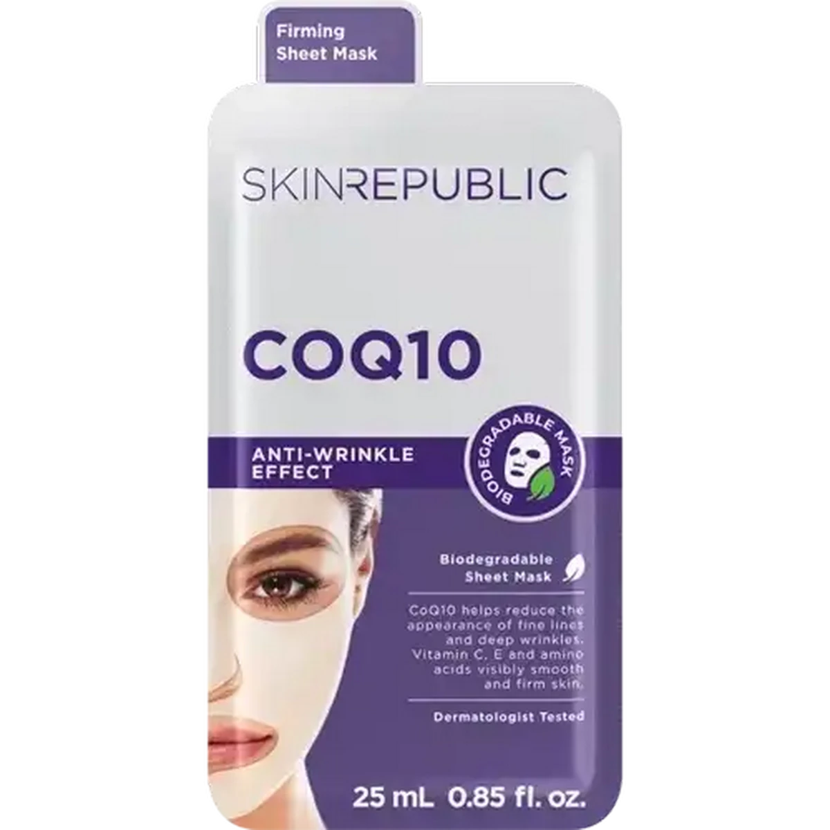Checkers Sixty60 | Skin Republic CoQ10 Anti-Wrinkle Effect Face Mask 25ml