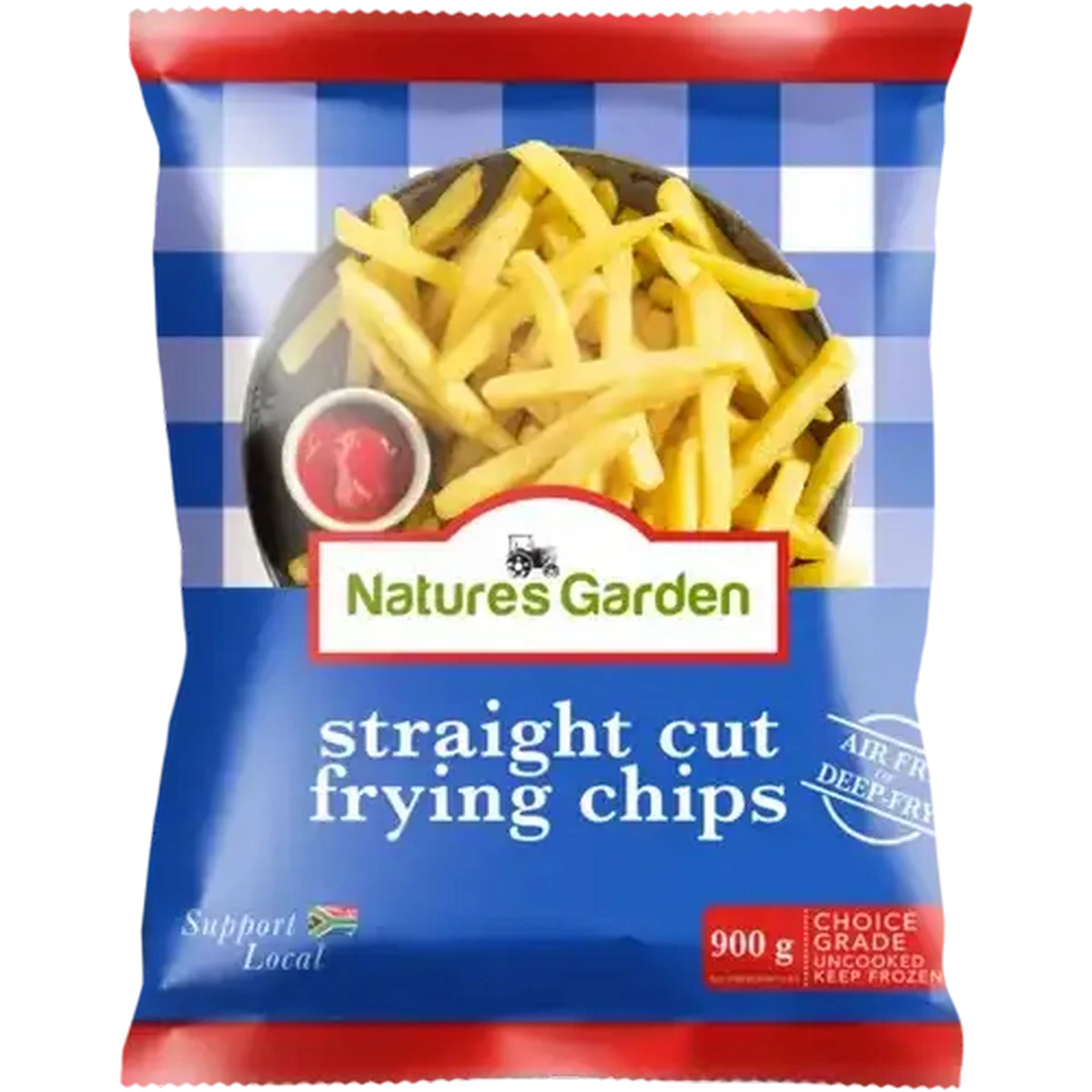 Checkers Sixty60 | Nature's Garden Frozen Straight Cut Frying Chips 900g