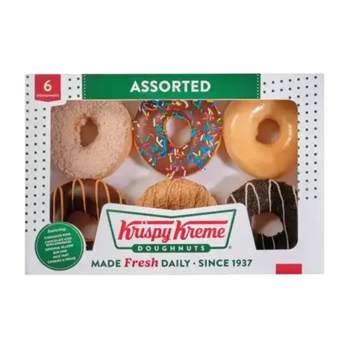 Checkers Sixty60 | Krispy Kreme Assorted Doughnuts 6 Pack