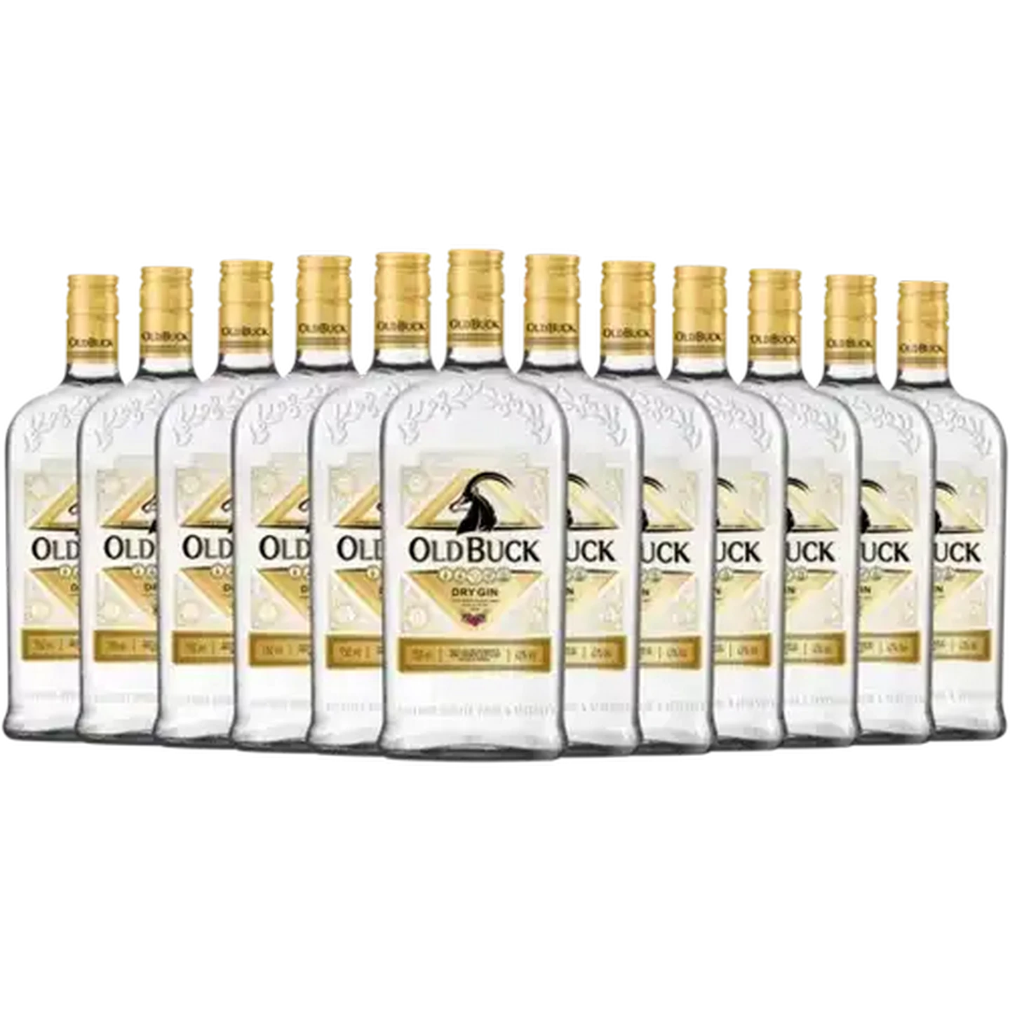 Checkers Sixty60 | Old Buck Dry Gin Bottles 12 x 750ml