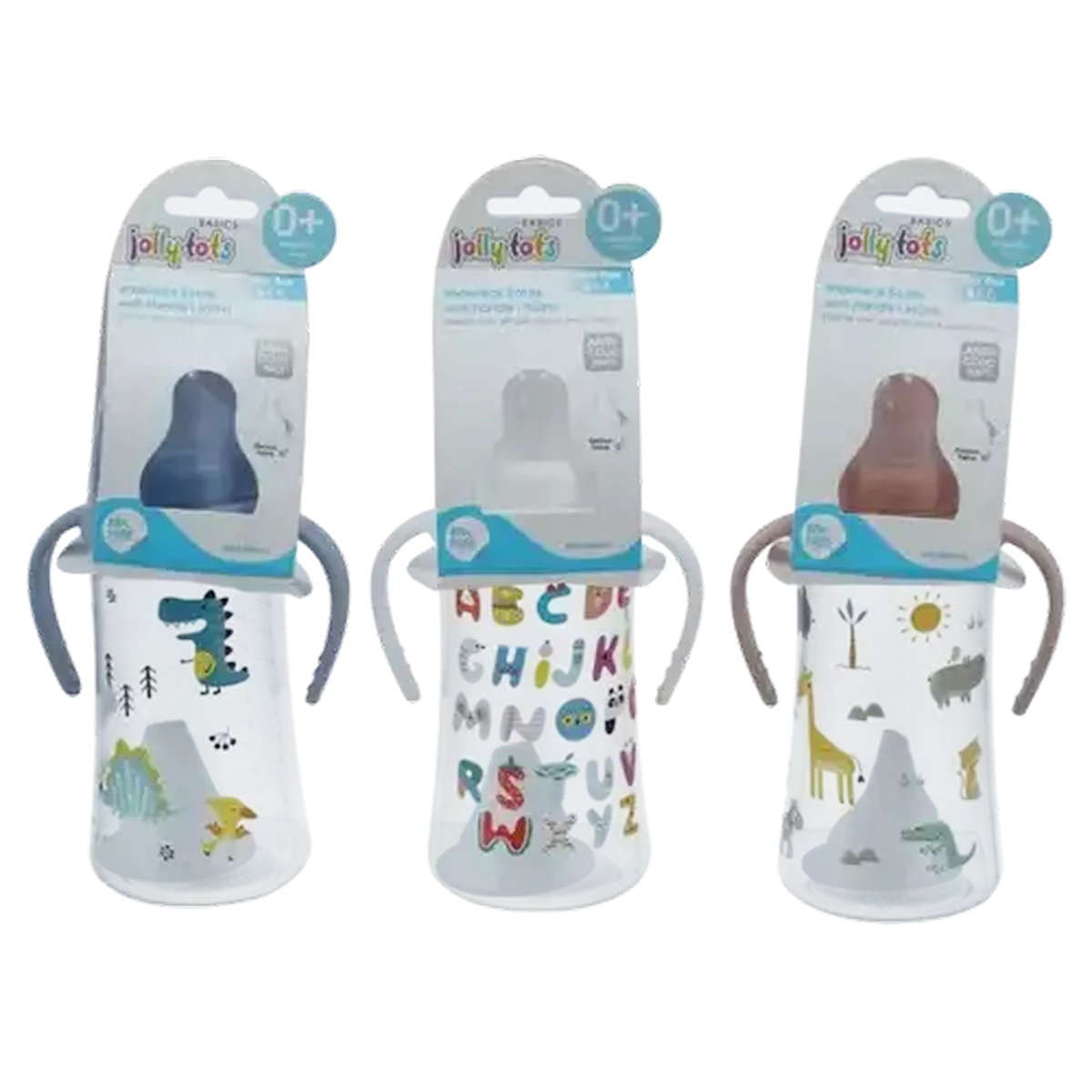 Checkers Sixty60 | Jolly Tots Wide Neck Bottle with Handles 0 Months+ ...