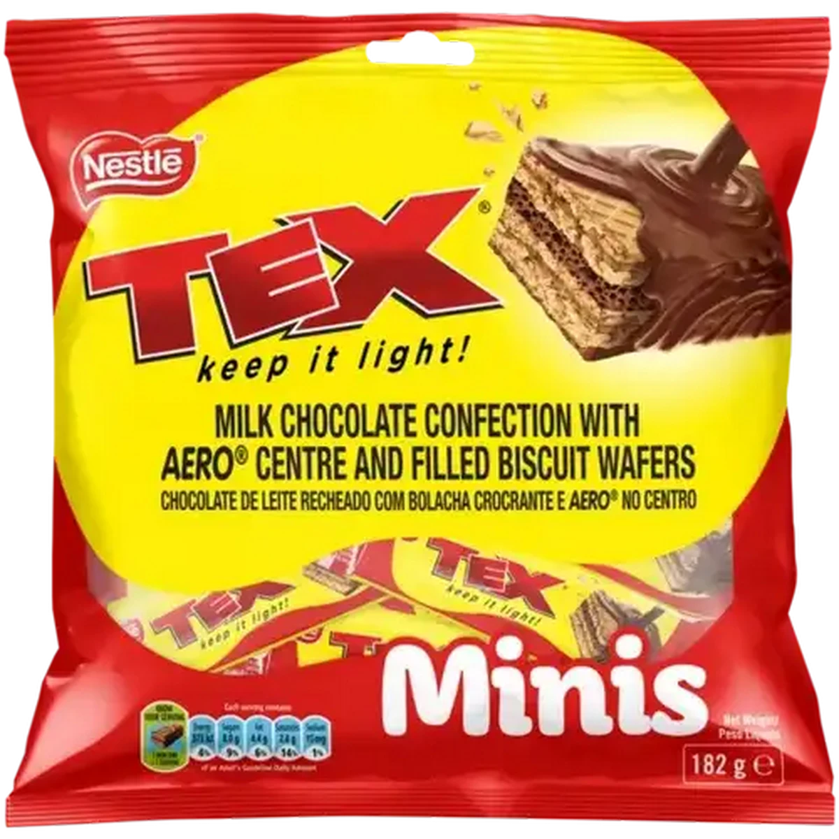 Checkers Sixty60 | Nestlé Tex Minis Milk Chocolate Bar 182g
