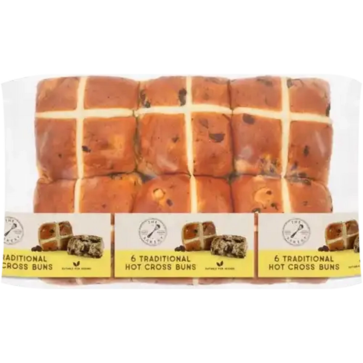 Checkers Sixty60 | The Bakery Traditional Hot Cross Buns 6 Pack
