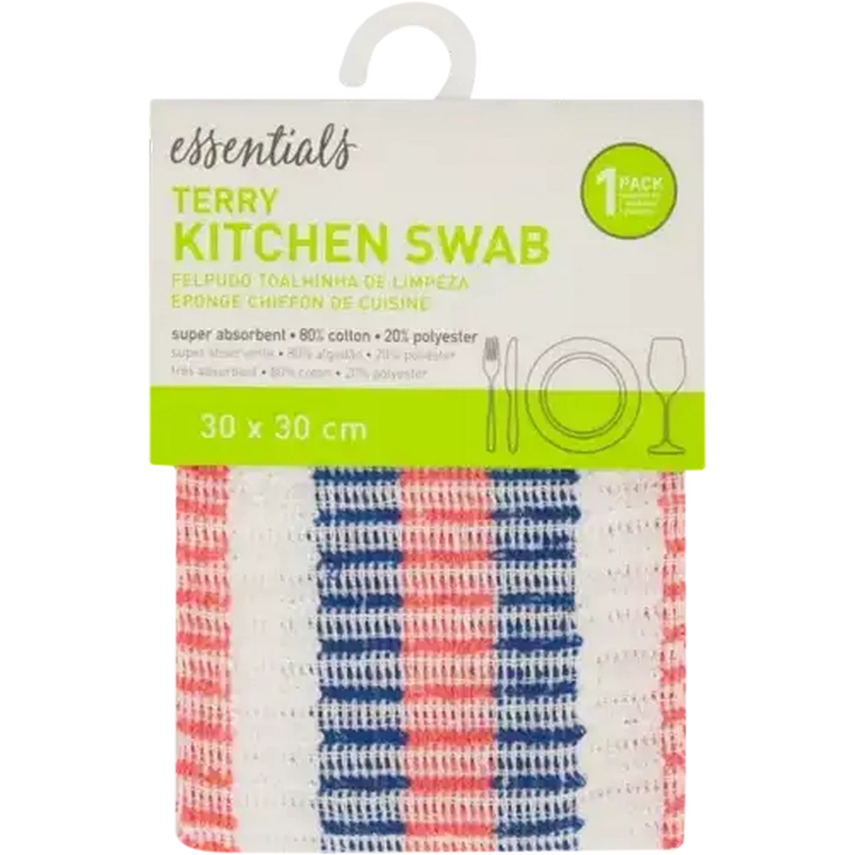 Checkers Sixty60 | Essentials Terry Kitchen Swab 30 x 30cm