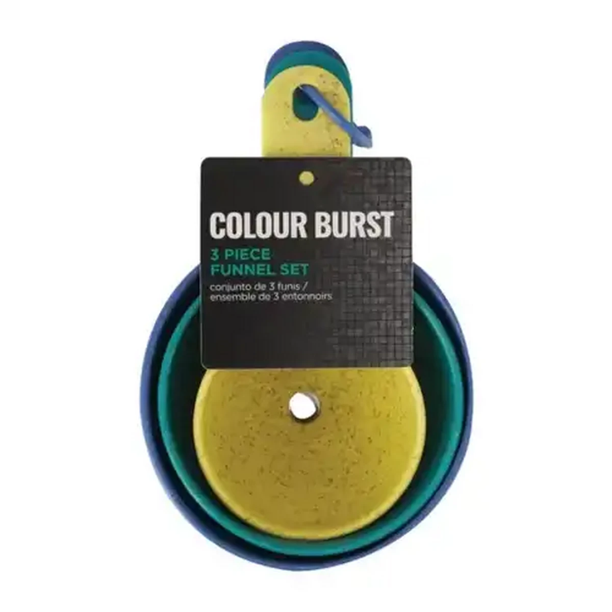 Checkers Sixty60 | Colour Burst Funnel Set 3 Piece (Colour May Vary)