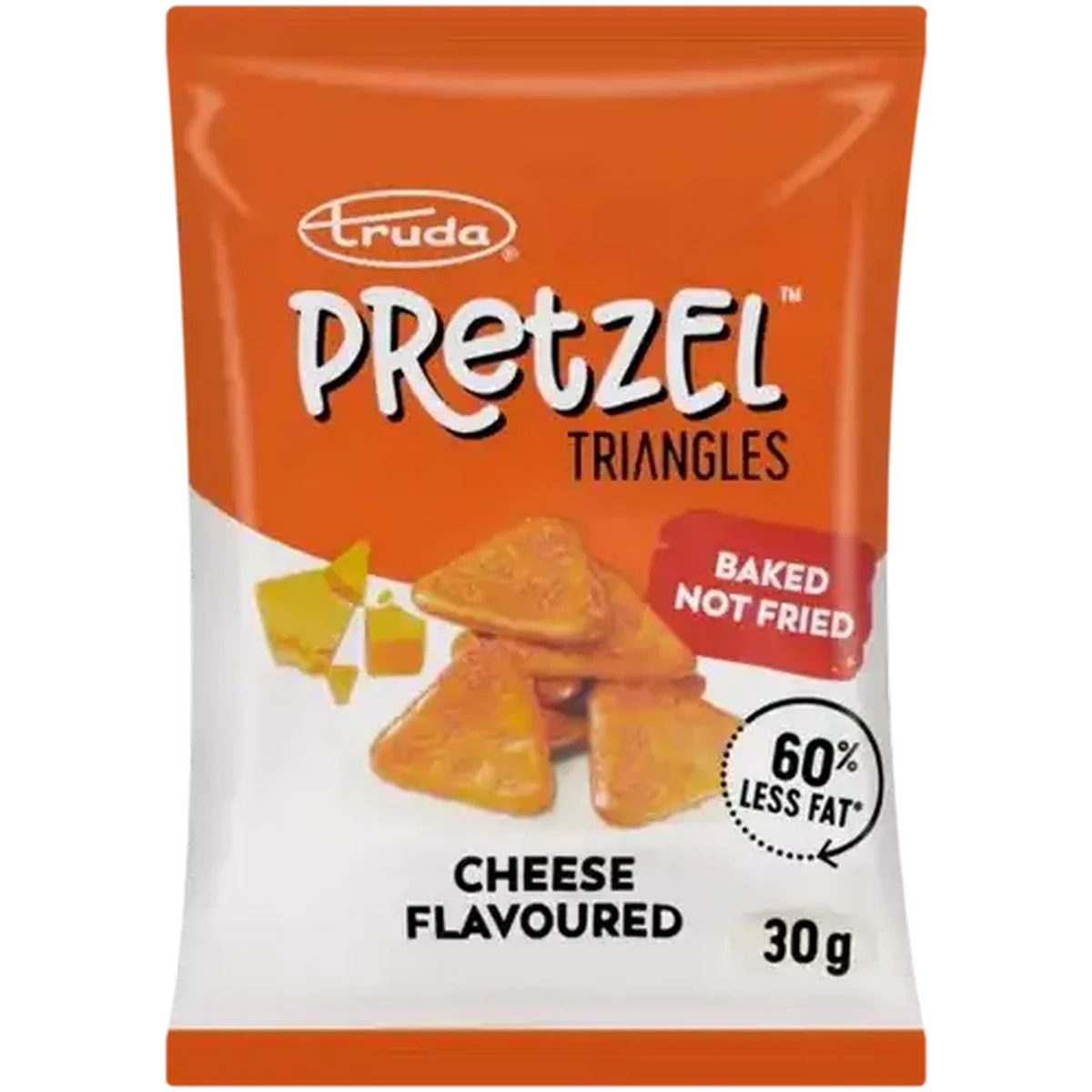 Checkers Sixty60 | Truda Pretzel Cheese Flavoured Triangles 30g