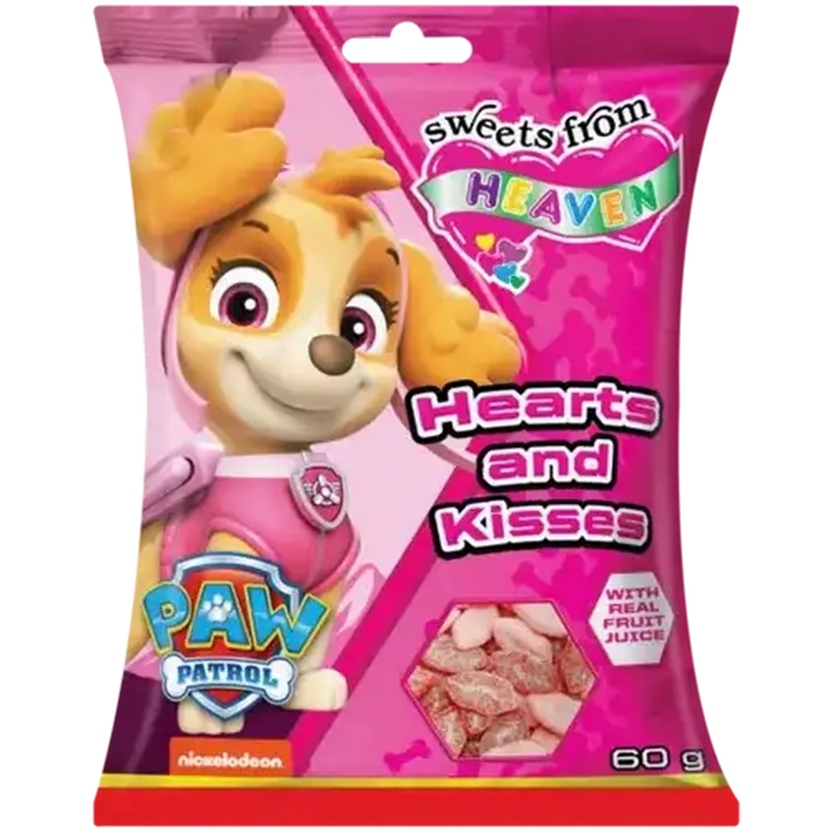 Checkers Sixty60 | Sweets from Heaven PAW Patrol Hearts and Kisses 60g