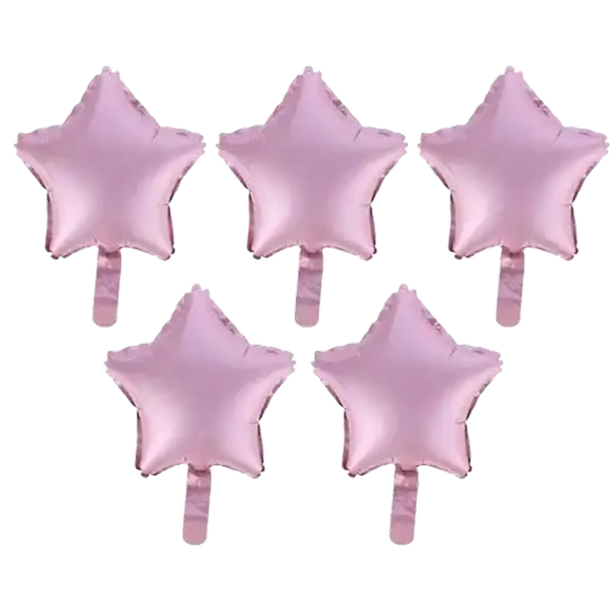 Checkers Sixty60 | Oaktree UK Light Pink Foil Star Shaped Balloon 5 Piece
