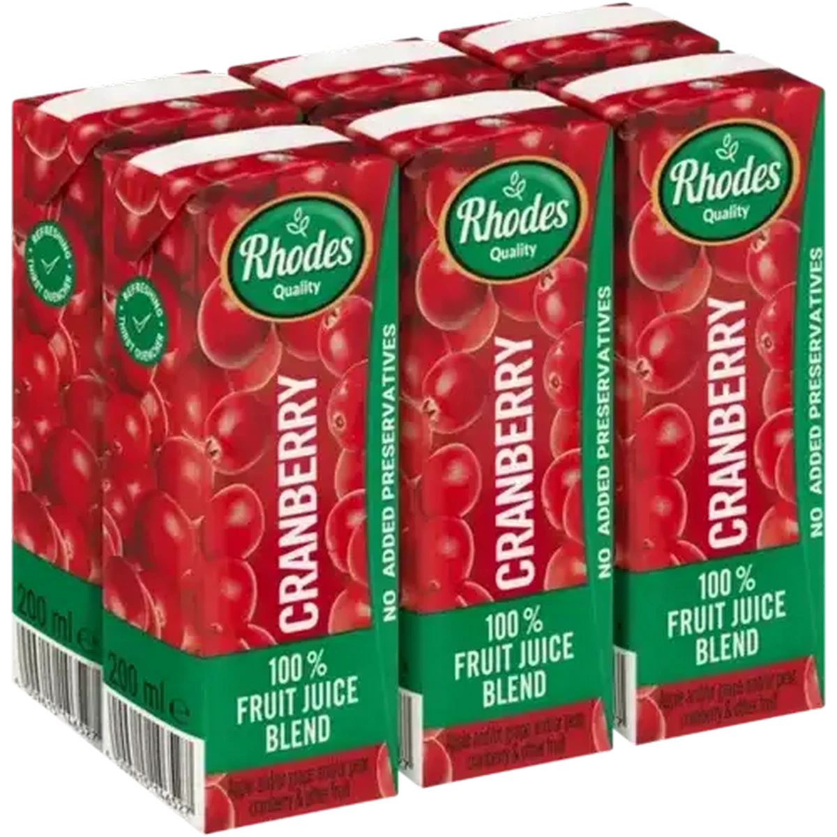 Checkers Sixty60 | Rhodes Quality Cranberry 100% Fruit Juice Blend 6 x ...