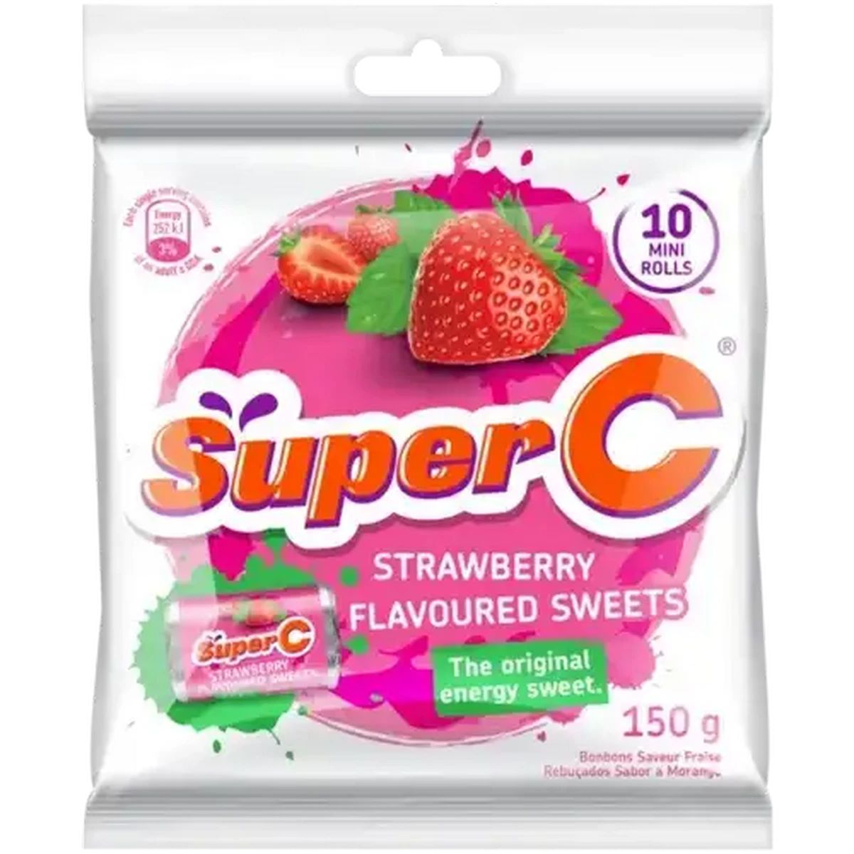 Checkers Sixty60 | Super C Strawberry Flavoured Sweets Mini Rolls 150g
