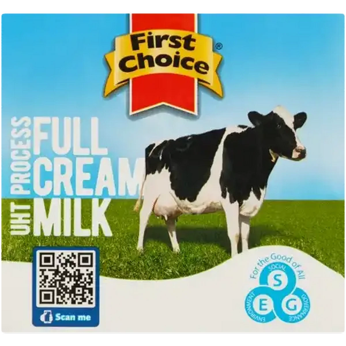 Checkers Sixty60 | First Choice Long Life Full Cream Milk 500ml