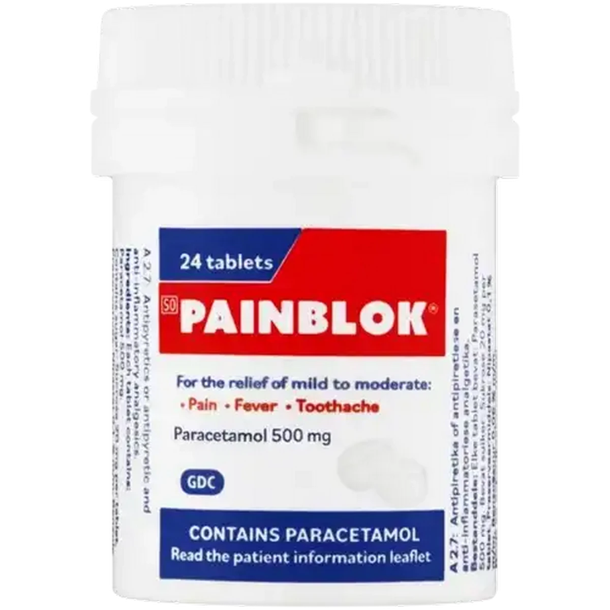 Checkers Sixty60 | Painblok 500mg Paracetamol Tablets 24 Pack
