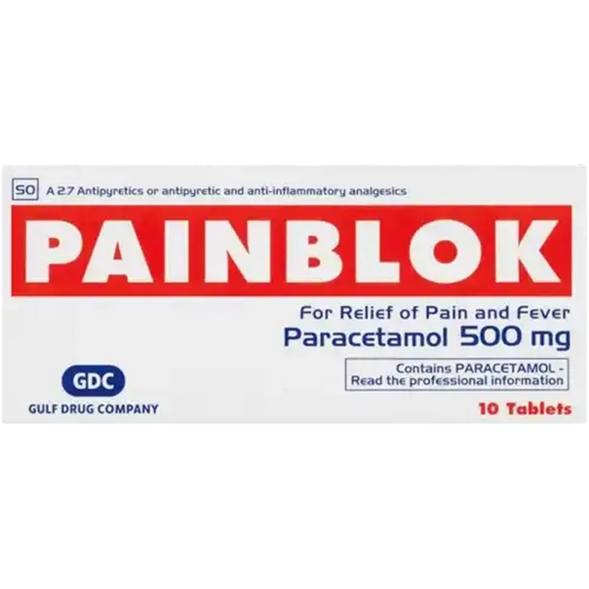 Checkers Sixty60 | Painblok 500mg Paracetamol Tablets 10 Pack