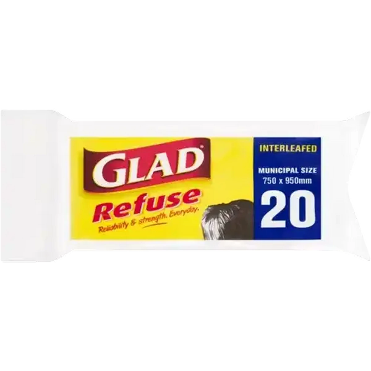 Checkers Sixty60 | Glad Black Municipal Size Refuse Bags 20 Pack