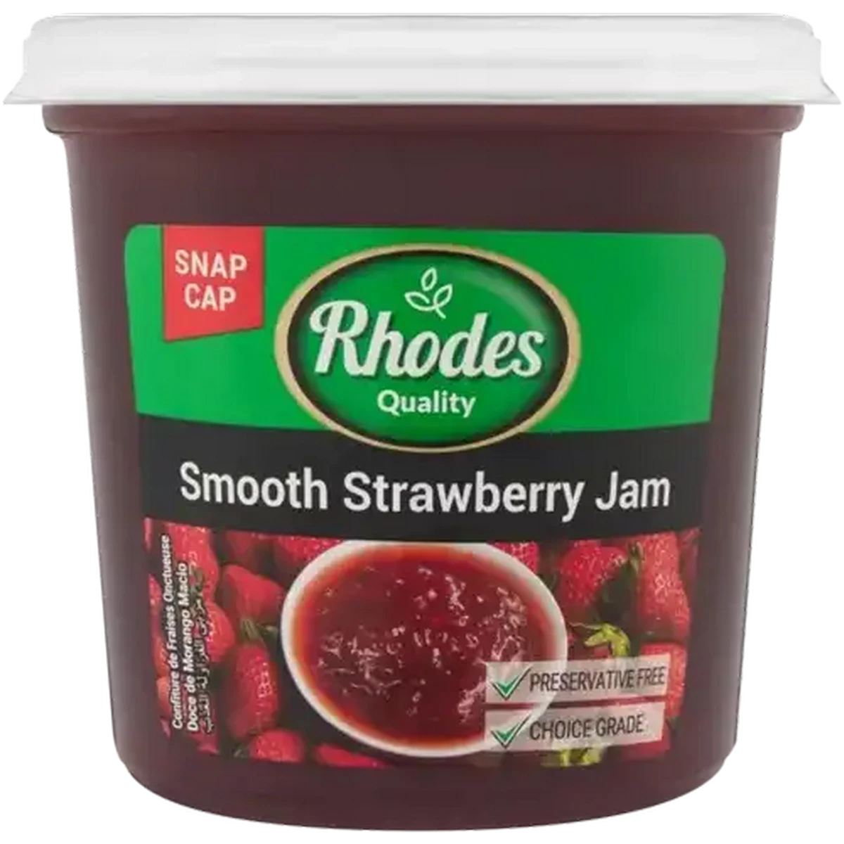 Checkers Sixty60 | Rhodes Quality Smooth Strawberry Jam 600g