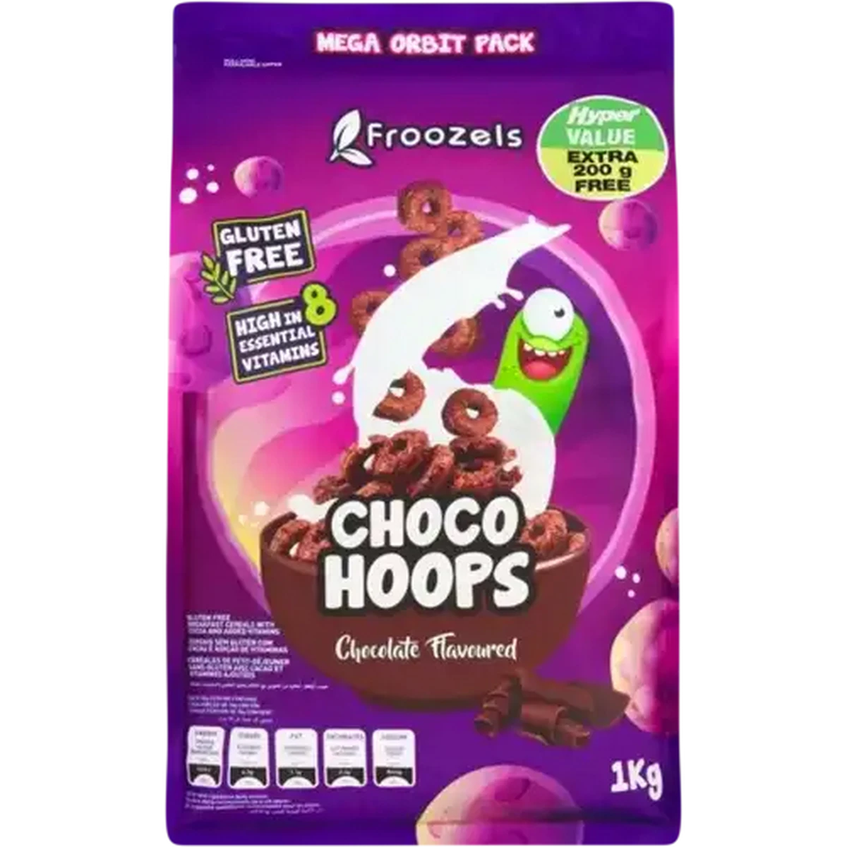 Checkers Sixty60 | Froozels Chocolate Flavoured Choco Hoops 1kg