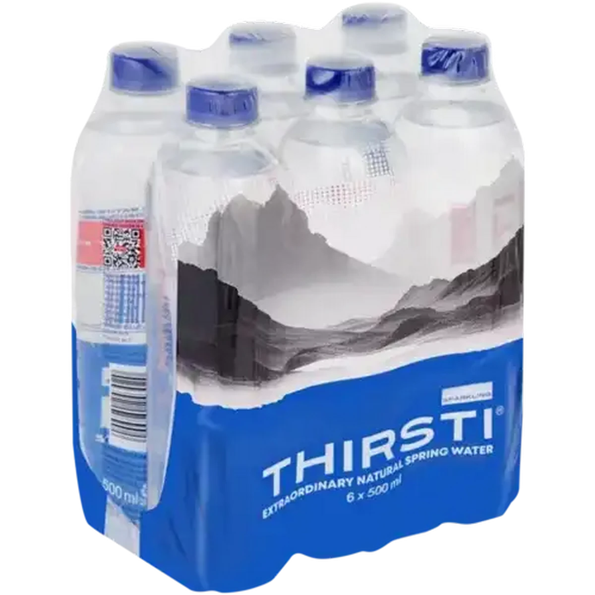 Checkers Sixty60 | Thirsti Sparkling Natural Spring Water 6 x 500ml