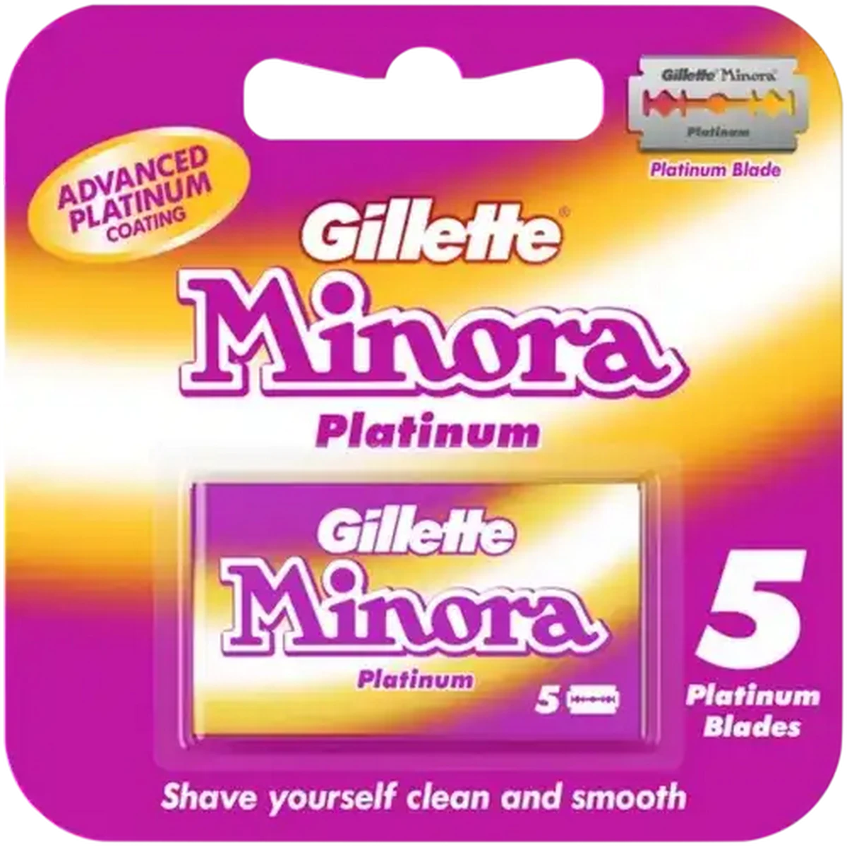 Checkers Sixty60 | Gillette Minora Platinum Blades 20 x 5 Pack