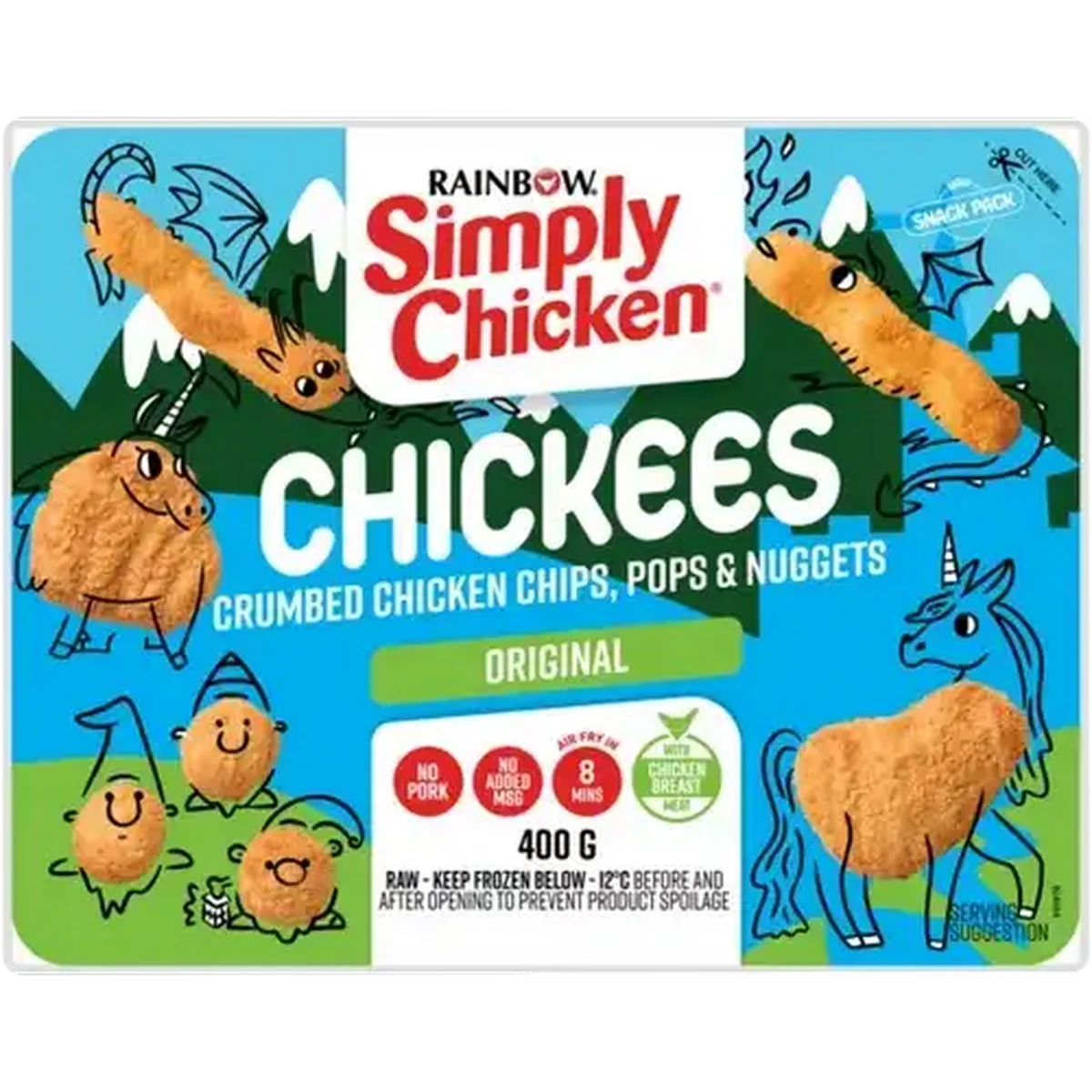 Checkers Sixty60 | RAINBOW Simply Chicken Original Frozen Chickees ...