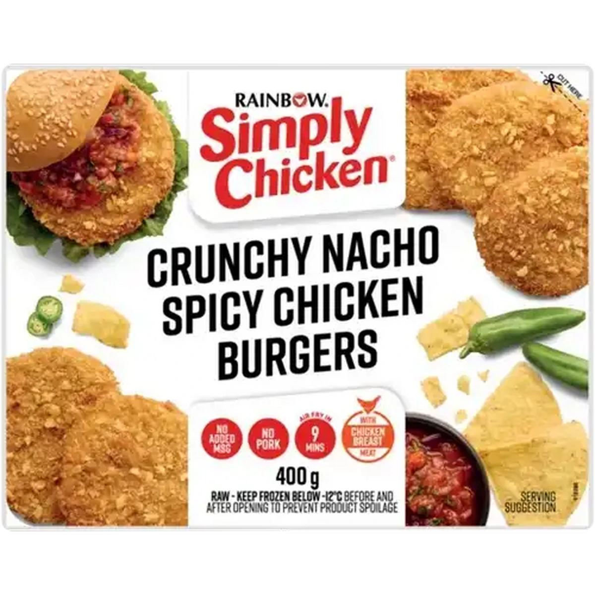 Checkers Sixty60 | RAINBOW Simply Chicken Frozen Crunchy Nacho Spicy ...