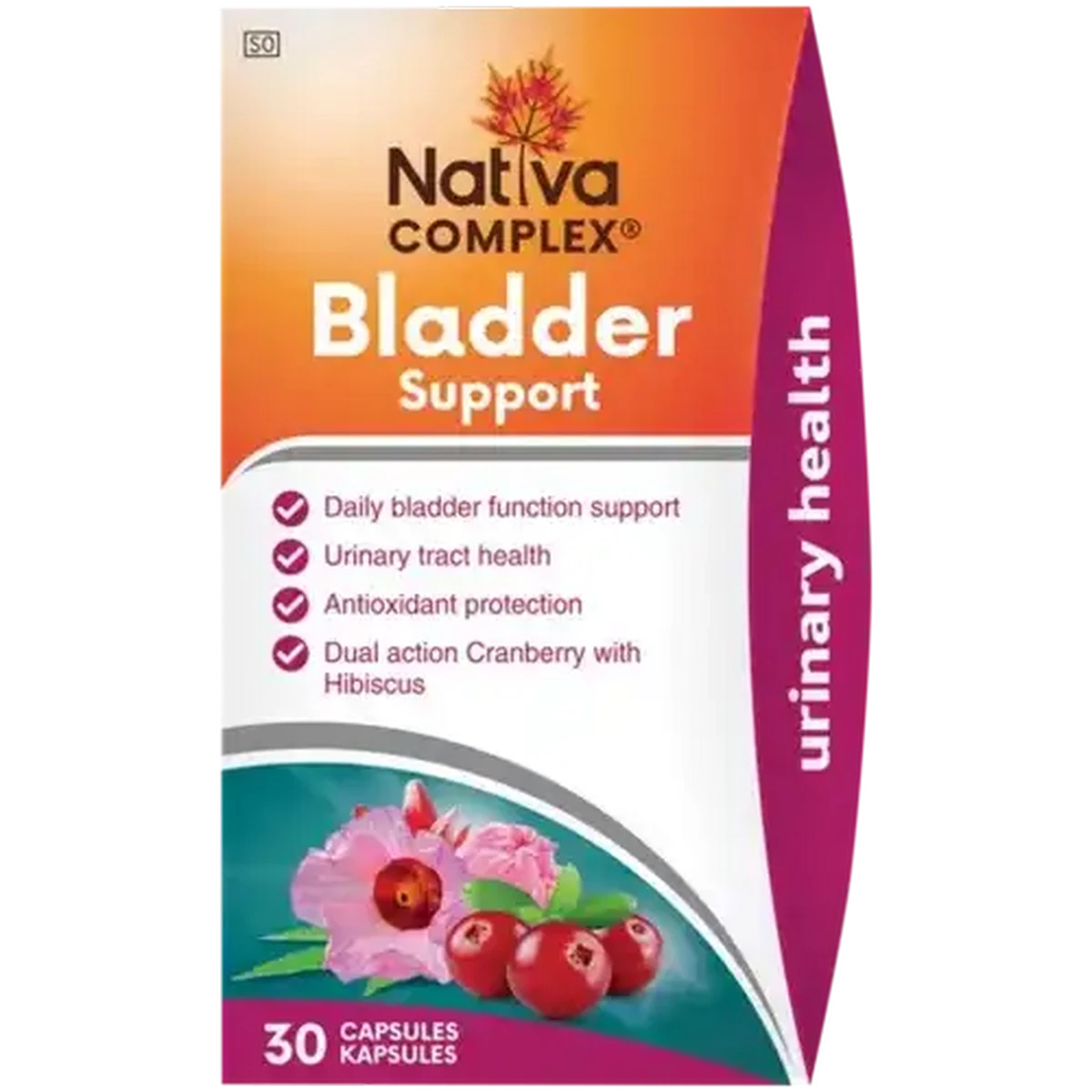 Checkers Sixty60 | Nativa Cranberry Bladder Complex Capsules 30 Pack