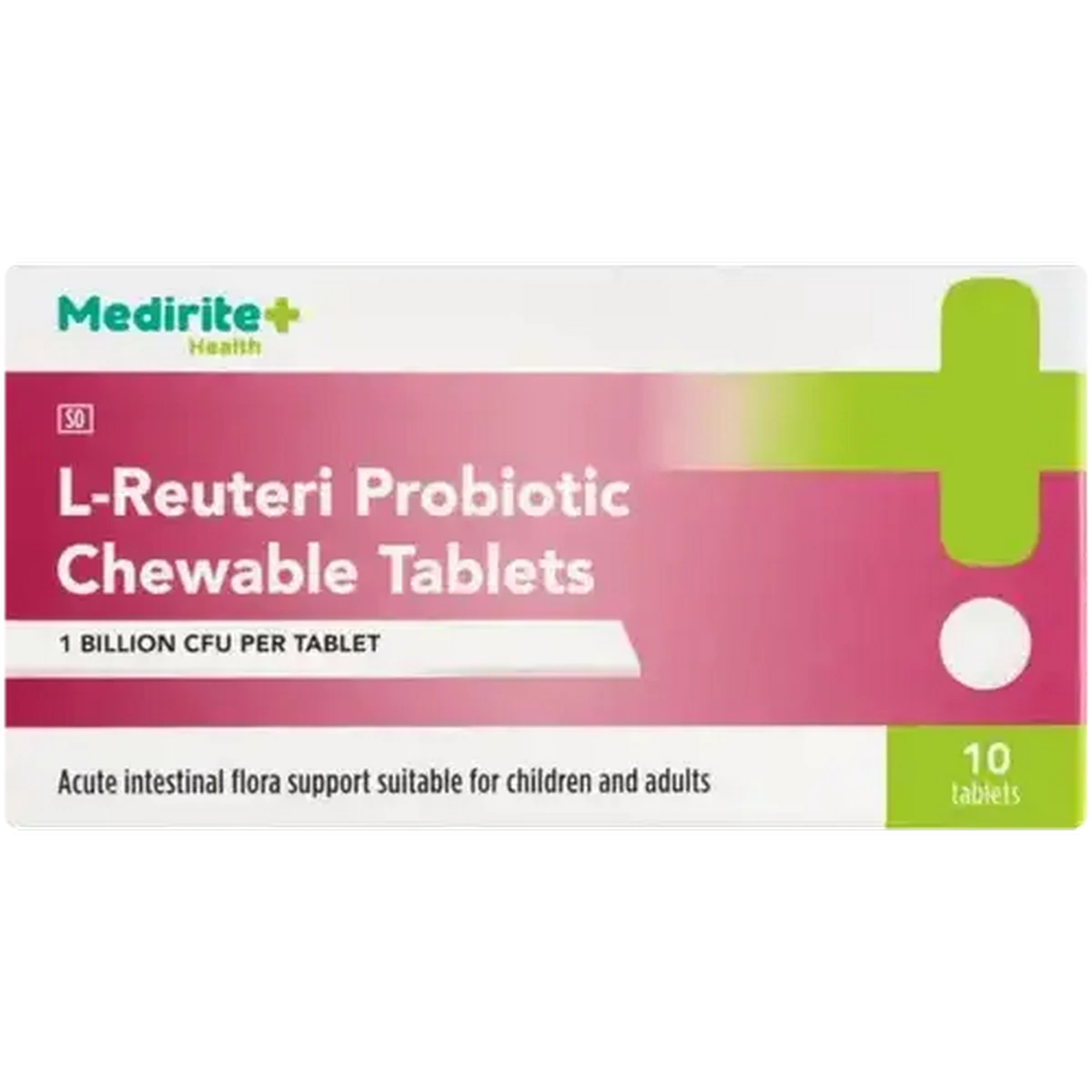 Checkers Sixty60 | Medirite L-Reuteri Probiotic Chewable Tablets 10 Pack