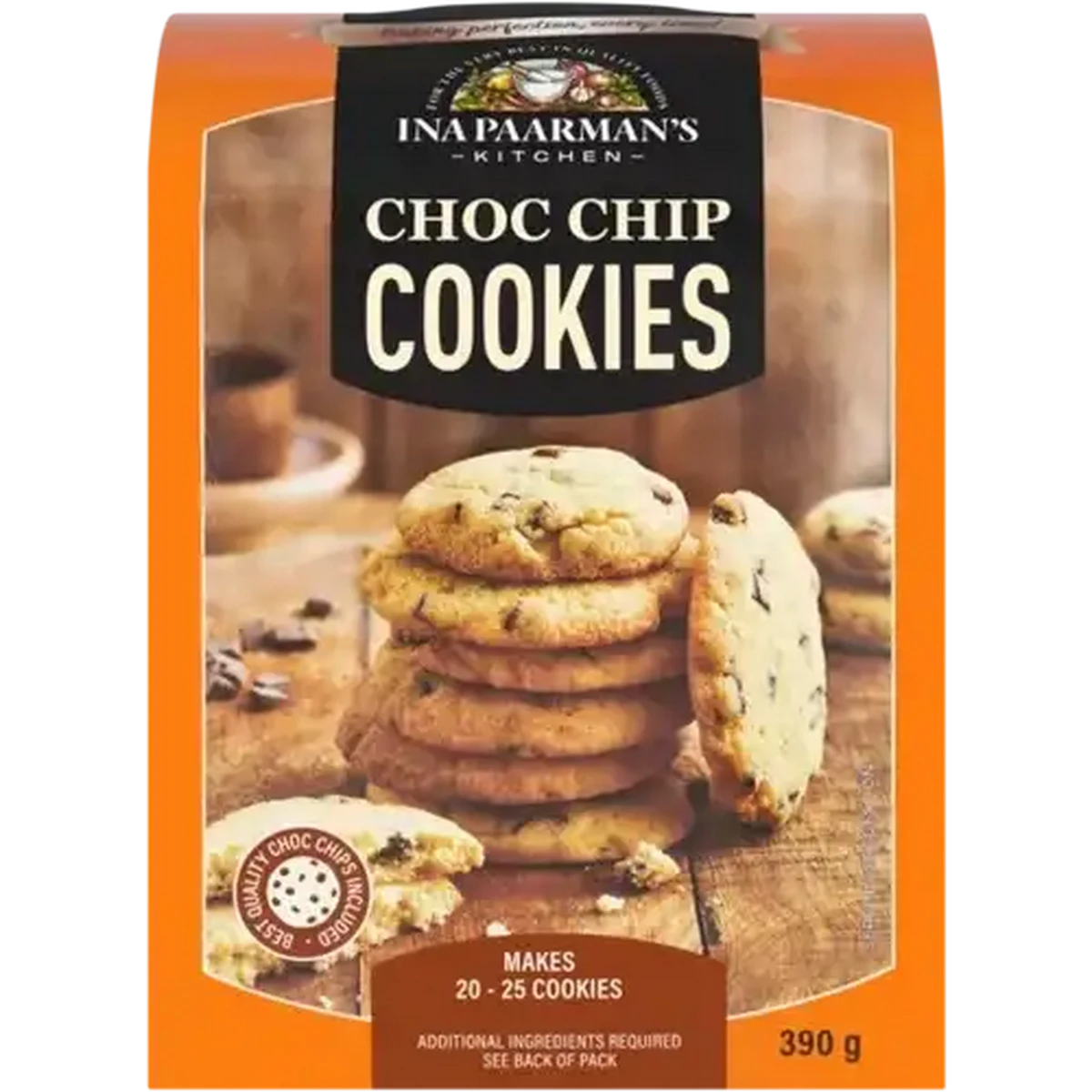 Checkers Sixty60 | Ina Paarman's Kitchen Choc Chip Cookies Bake Mix 390g