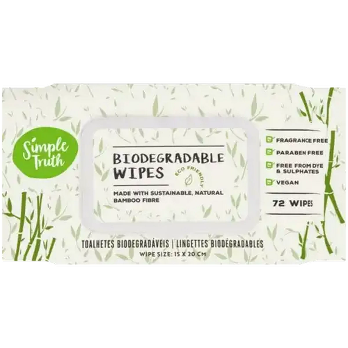 Checkers Sixty60 | Simple Truth Biodegradable Wipes 72 Pack