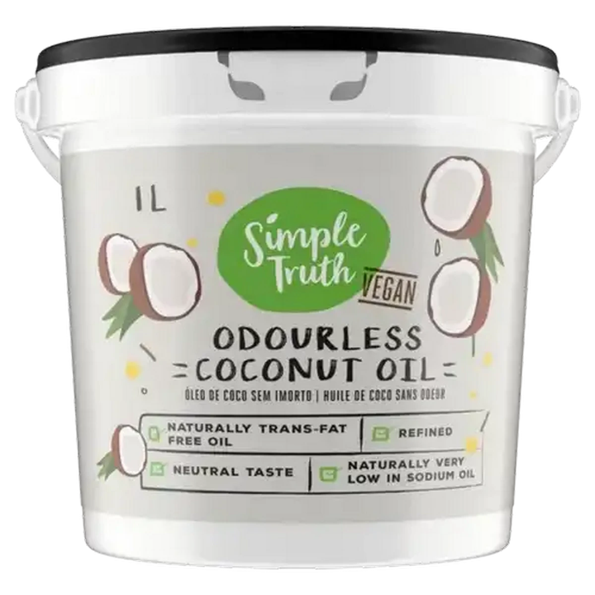 Checkers Sixty60 | Simple Truth Vegan Odourless Coconut Oil 1L
