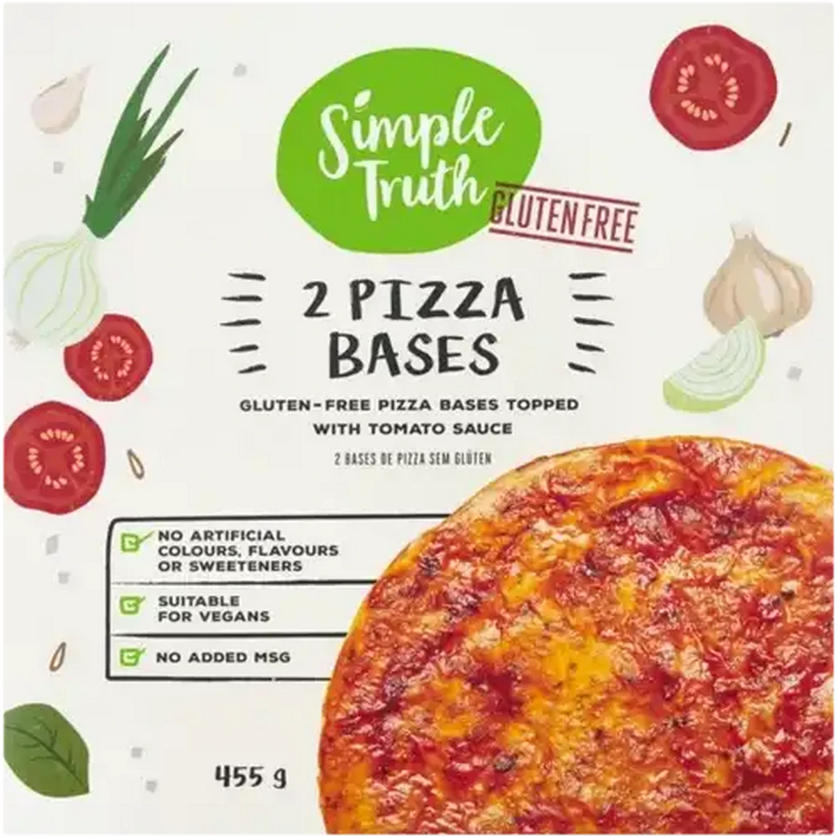 Checkers Sixty60 | Simple Truth Frozen Gluten Free Pizza Bases with ...