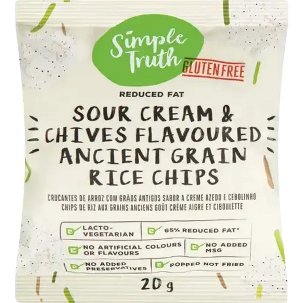 Checkers Sixty60 | Simple Truth Sour Cream & Chives Flavoured Gluten ...