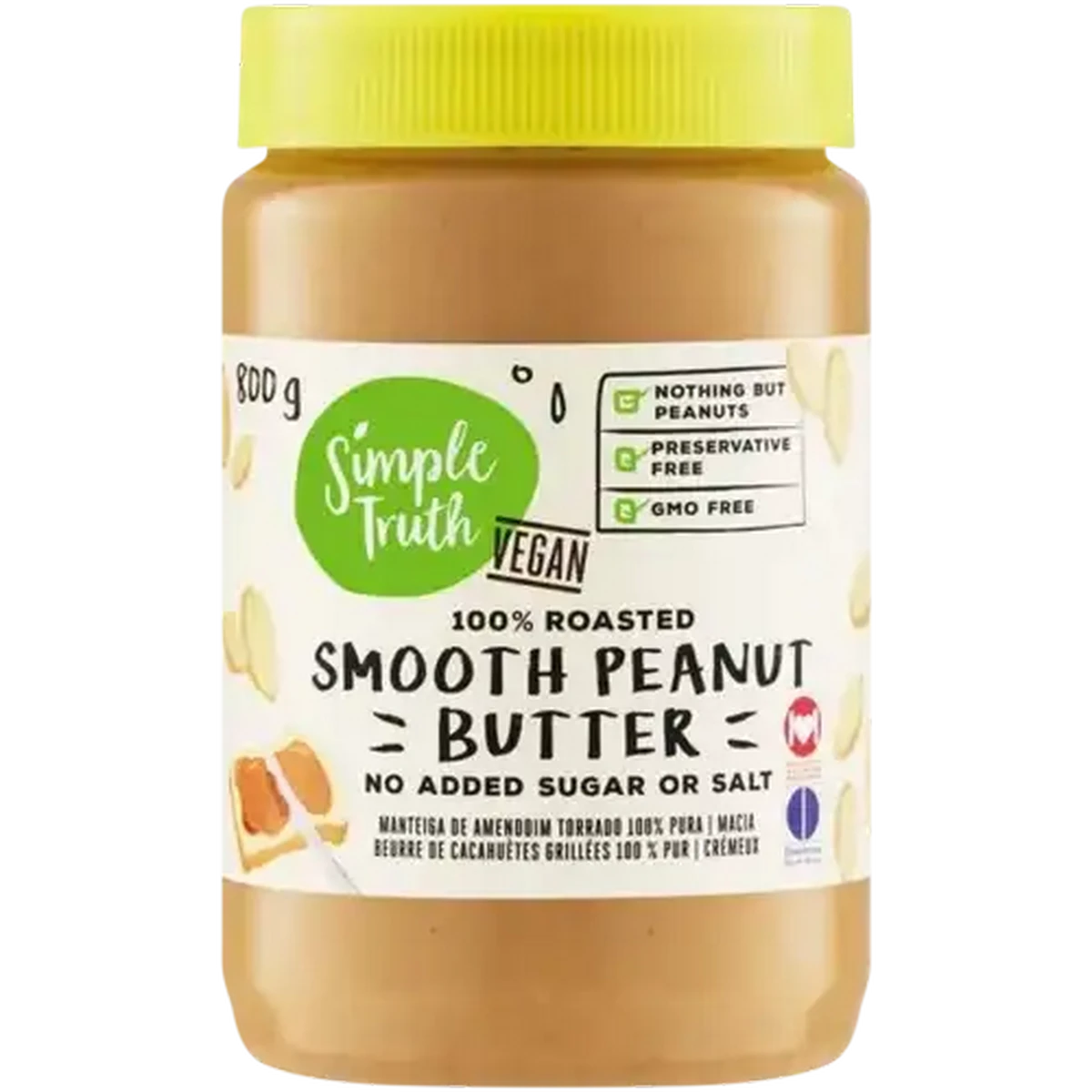 Checkers Sixty60 | Simple Truth Smooth Peanut Butter 800g