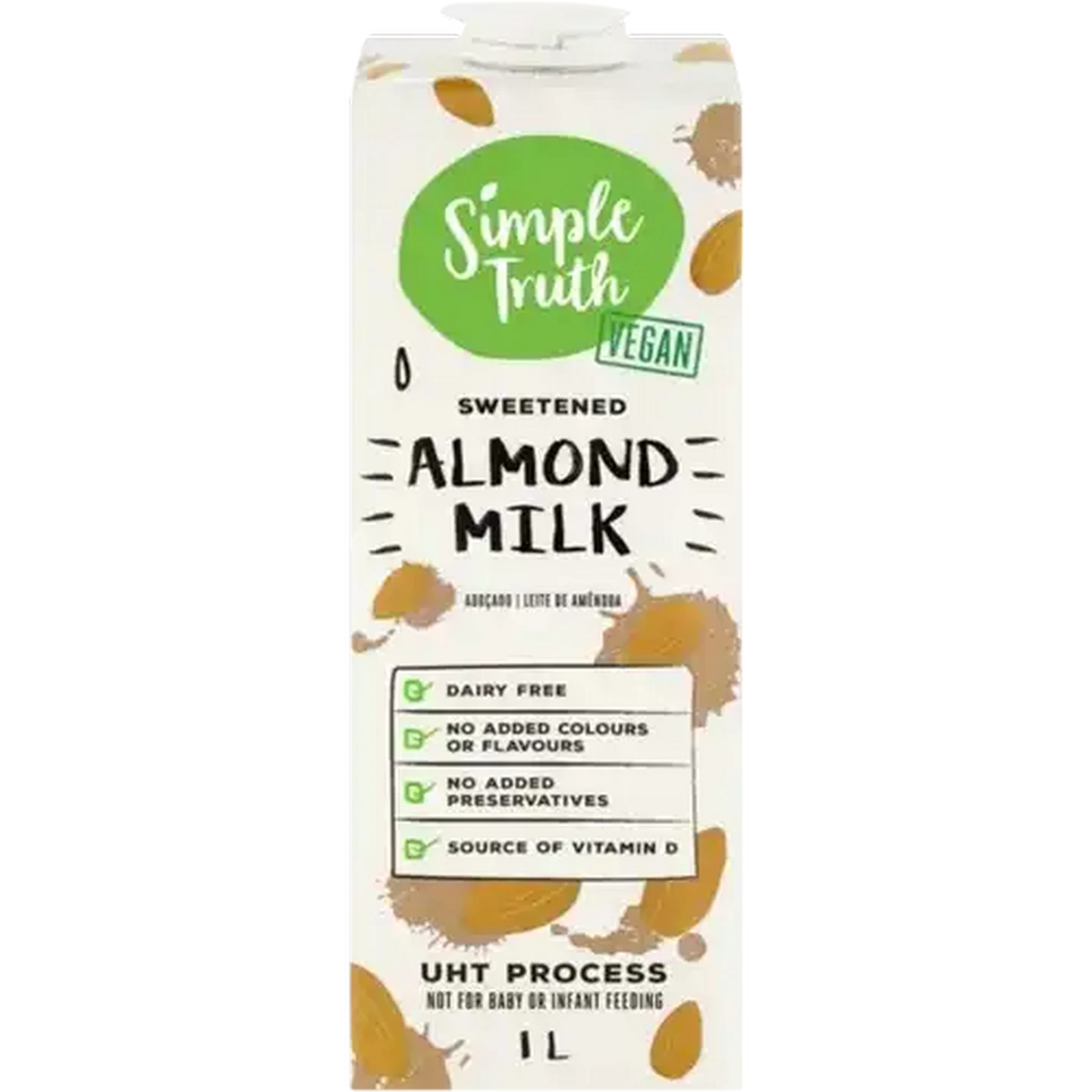 Checkers Sixty60 | Simple Truth Sweetened Almond Milk 1L