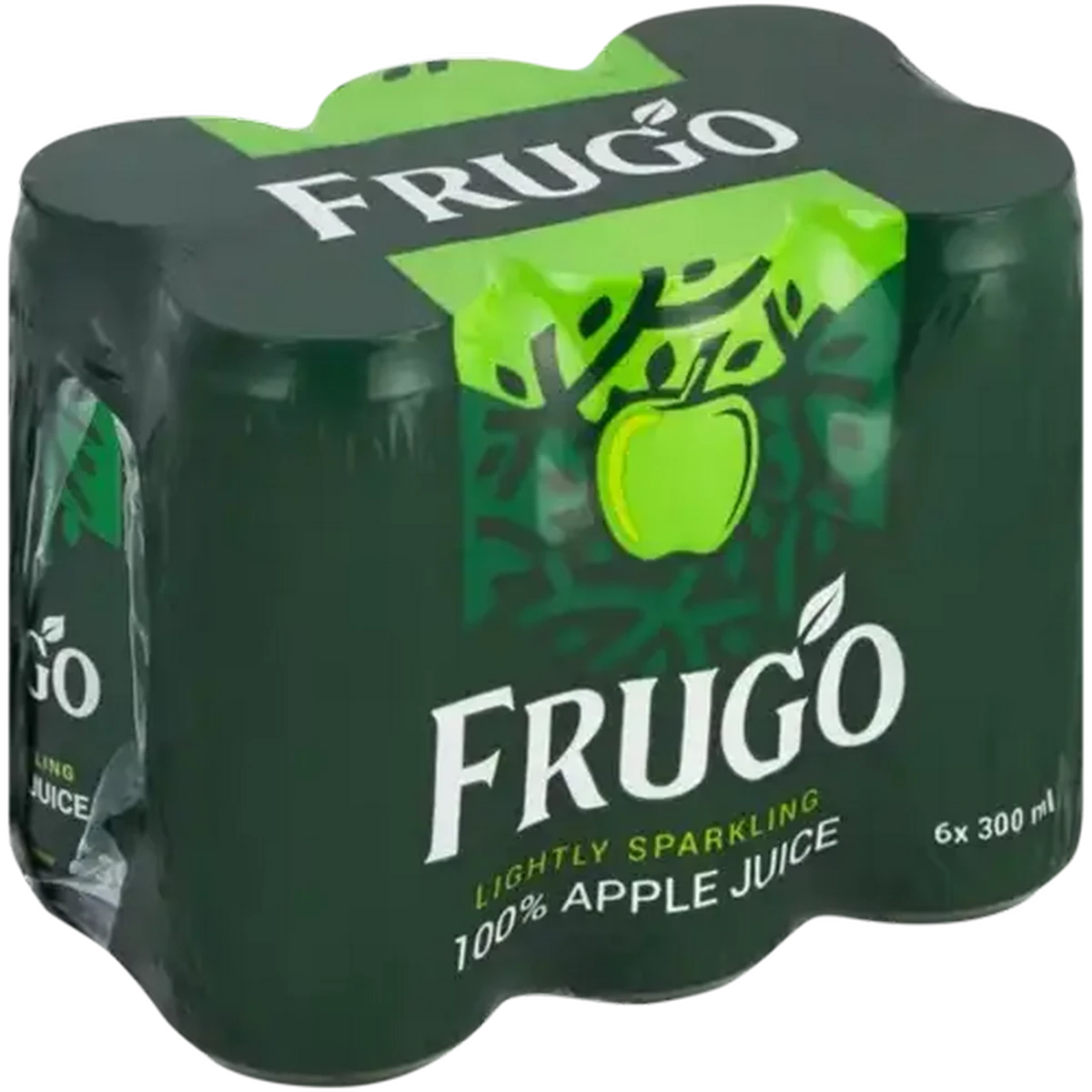 Checkers Sixty60 | Frugo 100% Lightly Sparkling Apple Juice 6 x 300ml