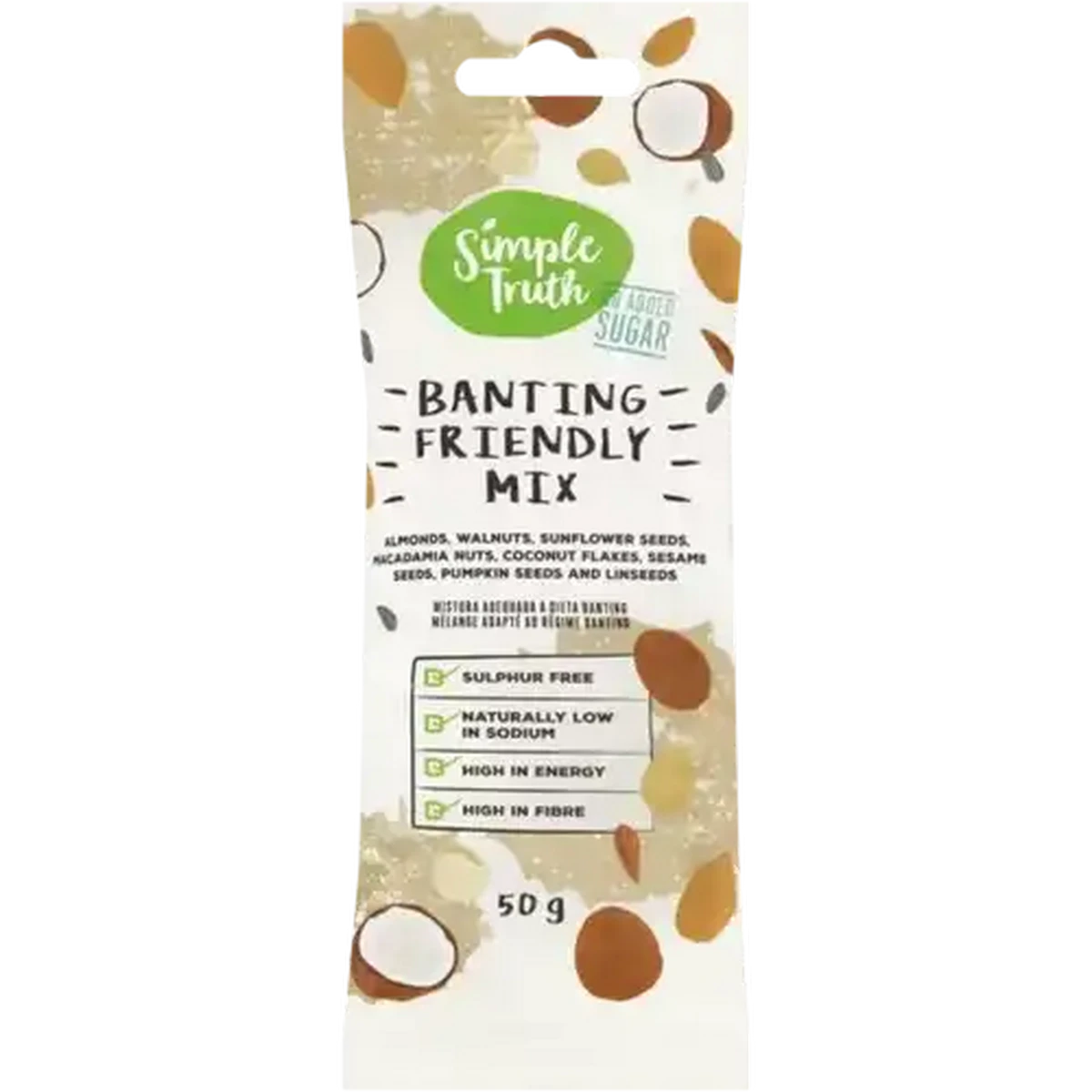 Checkers Sixty60 | Simple Truth Banting Friendly Mix 50g