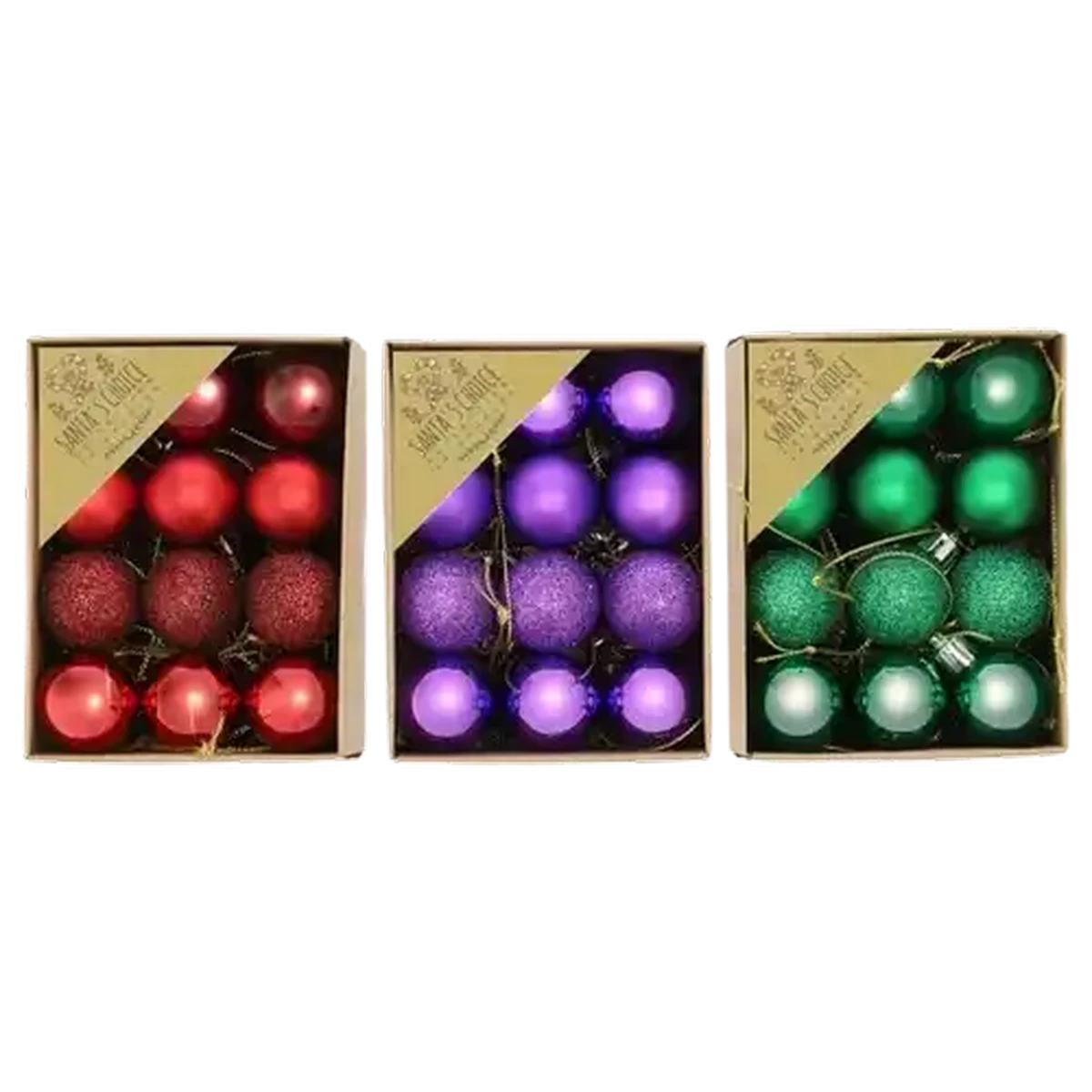 Checkers Sixty60 | Santa's Choice Christmas Baubles 30mm 24 Piece ...