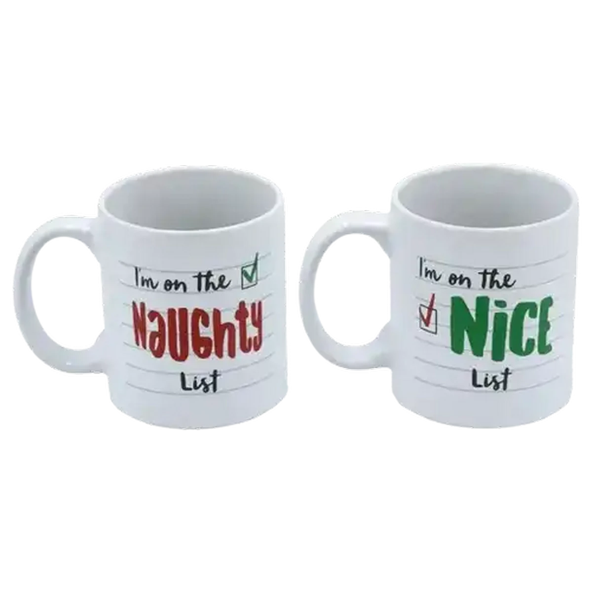 Checkers Sixty60 | Naughty or Nice Coffee Mug 360ml (Type May Vary)