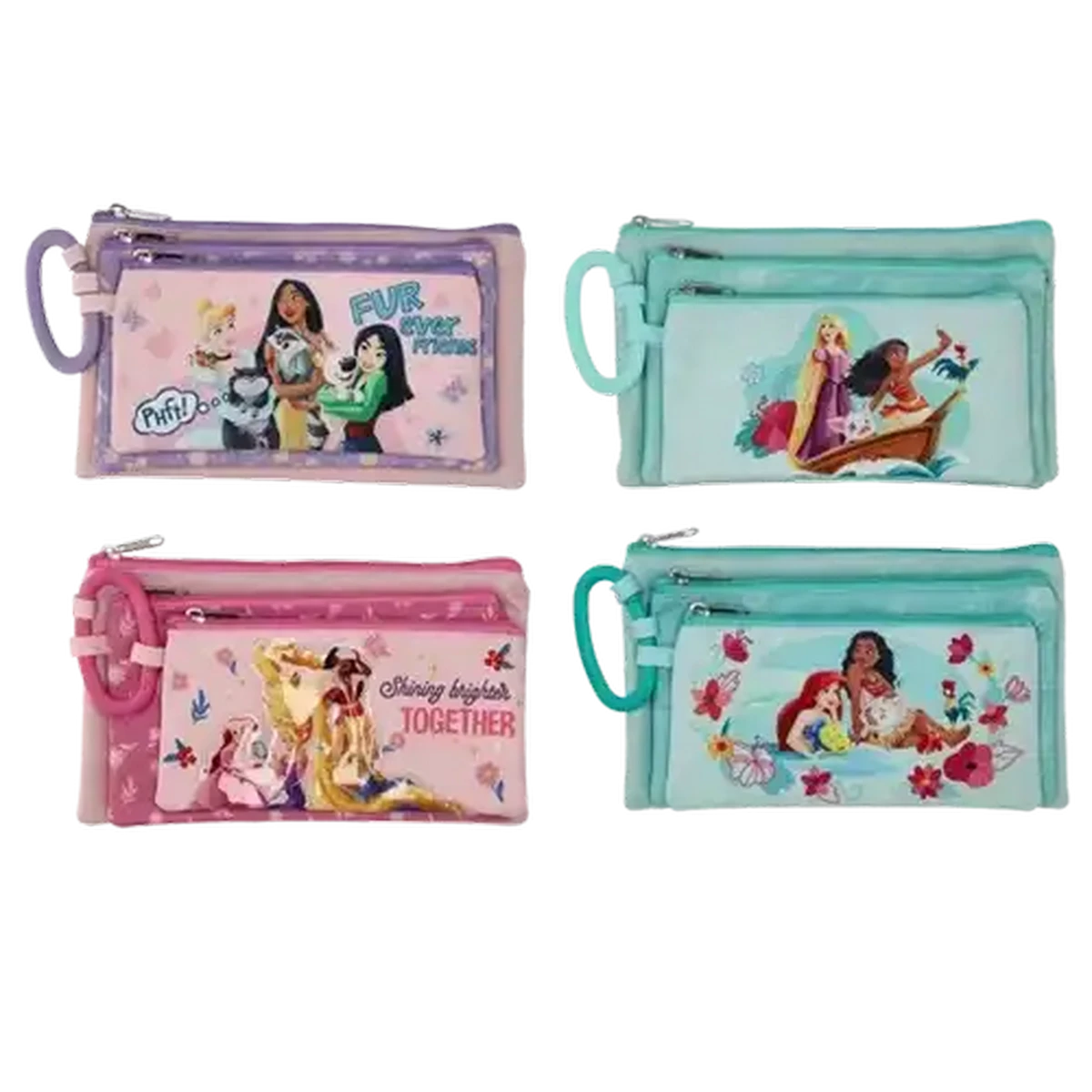 Checkers Sixty60 | Disney Princess Pencil Bag 3-Piece (Design May Vary)