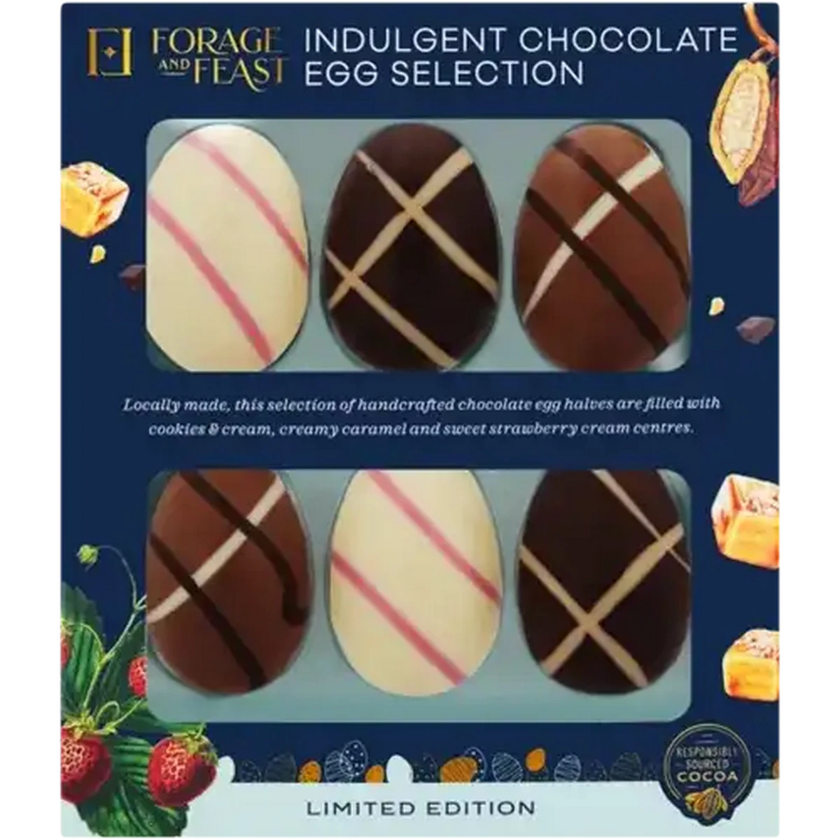 Checkers Sixty60 | Forage And Feast Indulgent Chocolate Egg Selection 65g
